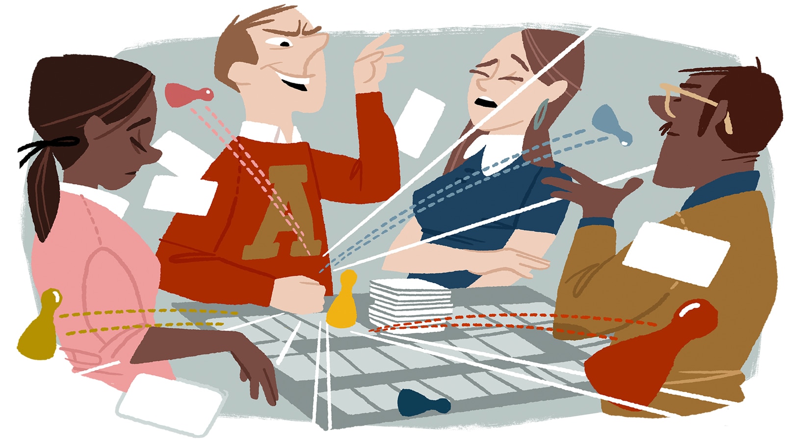 Family Discussion Clipart