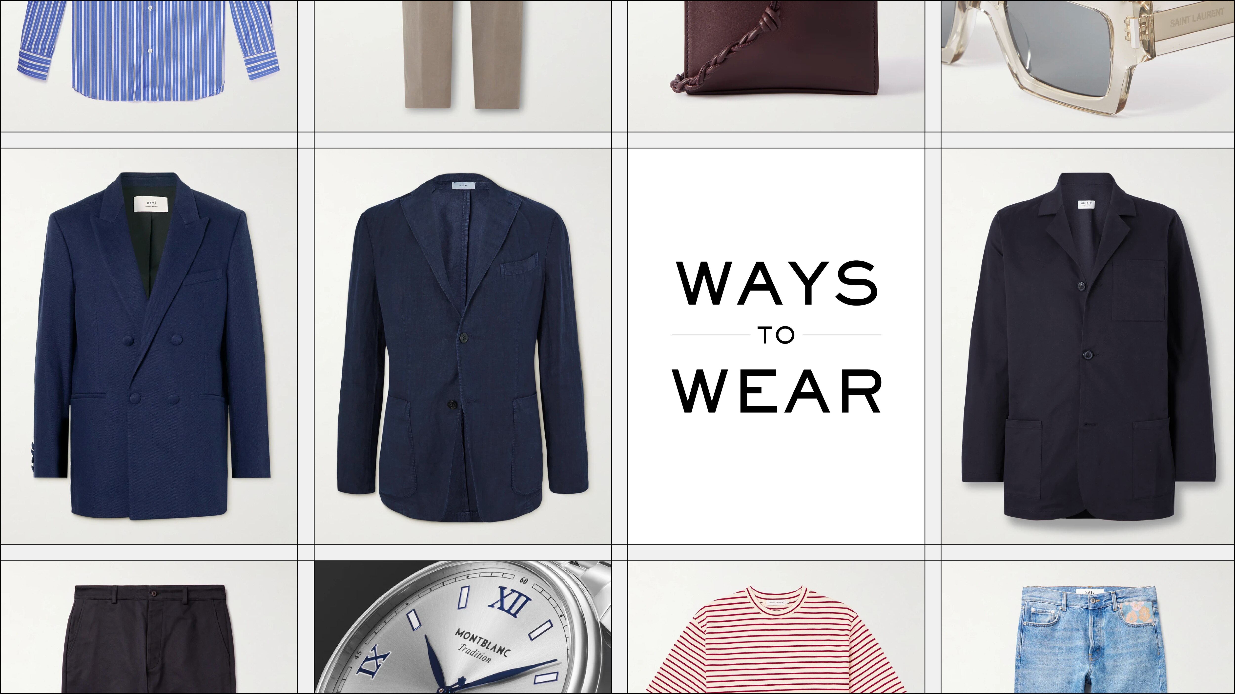 Fashion: Ways To Wear The Navy Blazer | The Journal | MR PORTER