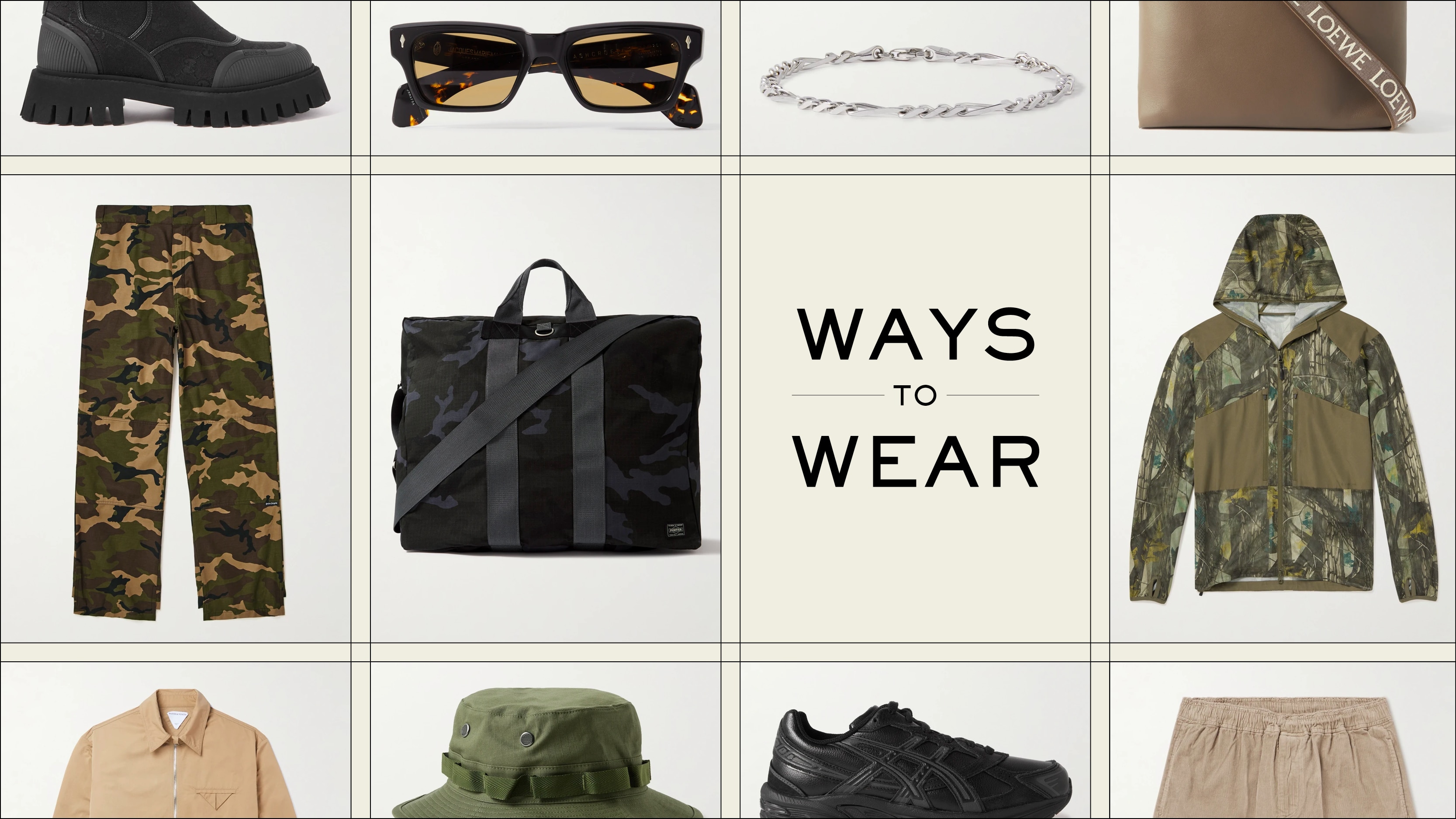 Fashion: Ways To Wear: Camo Print | The Journal | MR PORTER