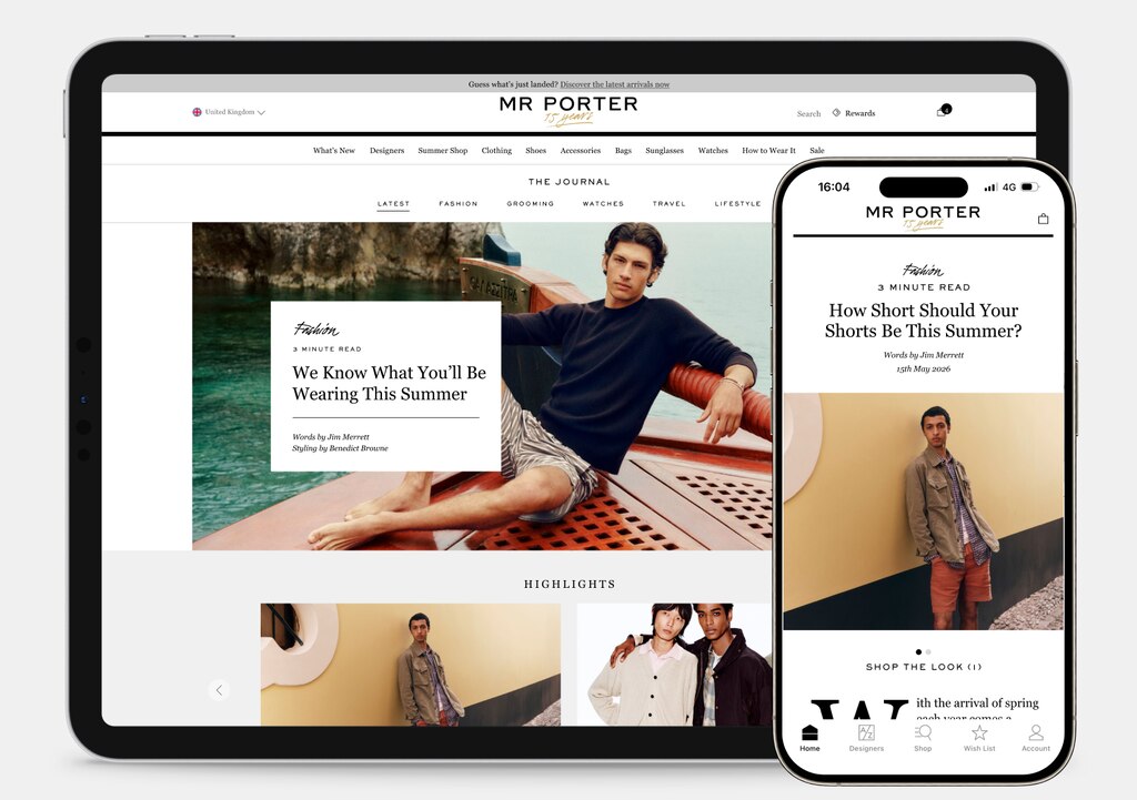 Our Apps | MR PORTER