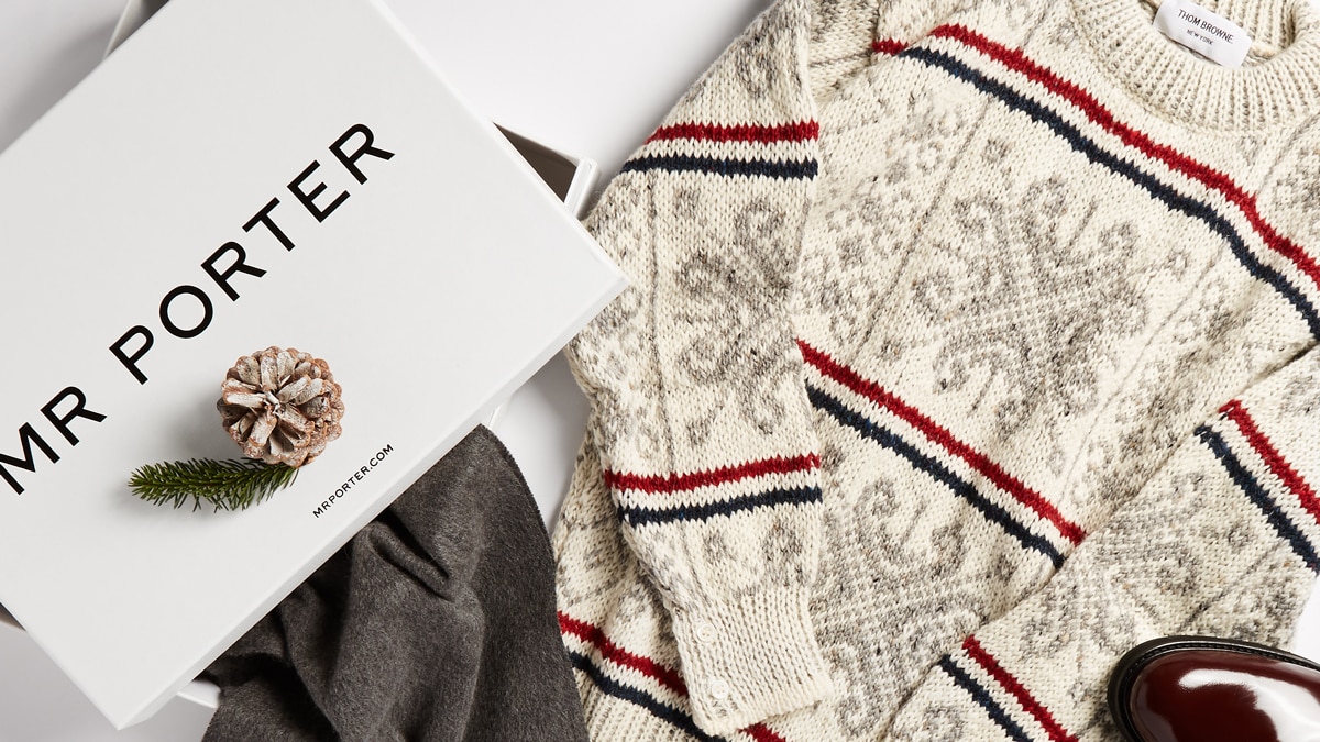 How To Wear A Festive Sweater | The Journal | MR PORTER