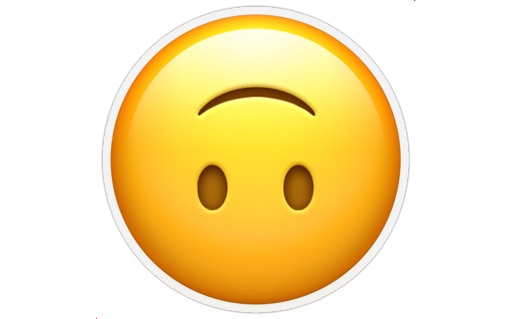 Exasperated Face Emoticon