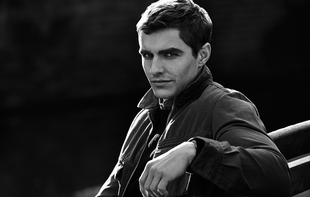 Dave Franco Black And White Laughing