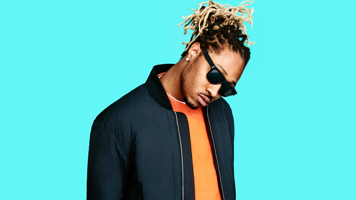 Future The Rapper With His Hair Down