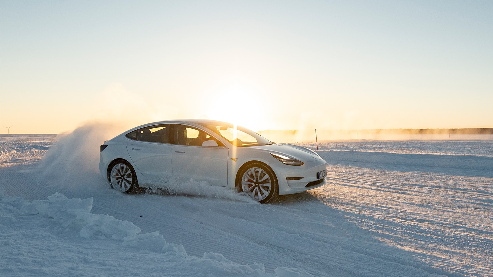 Driving A Tesla On Ice | The Journal | MR PORTER