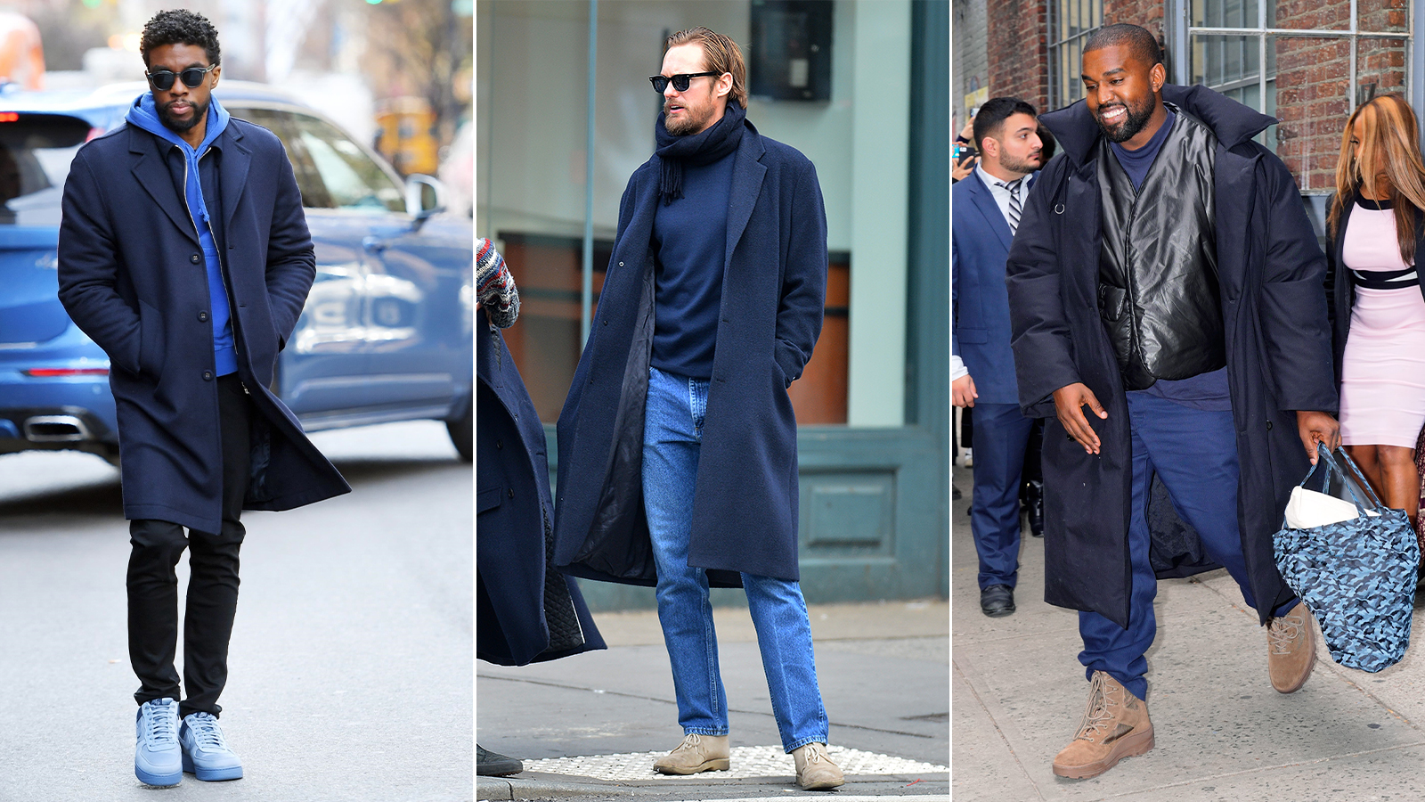 Three Ways To Wrap Up In All Blue | The Journal | MR PORTER