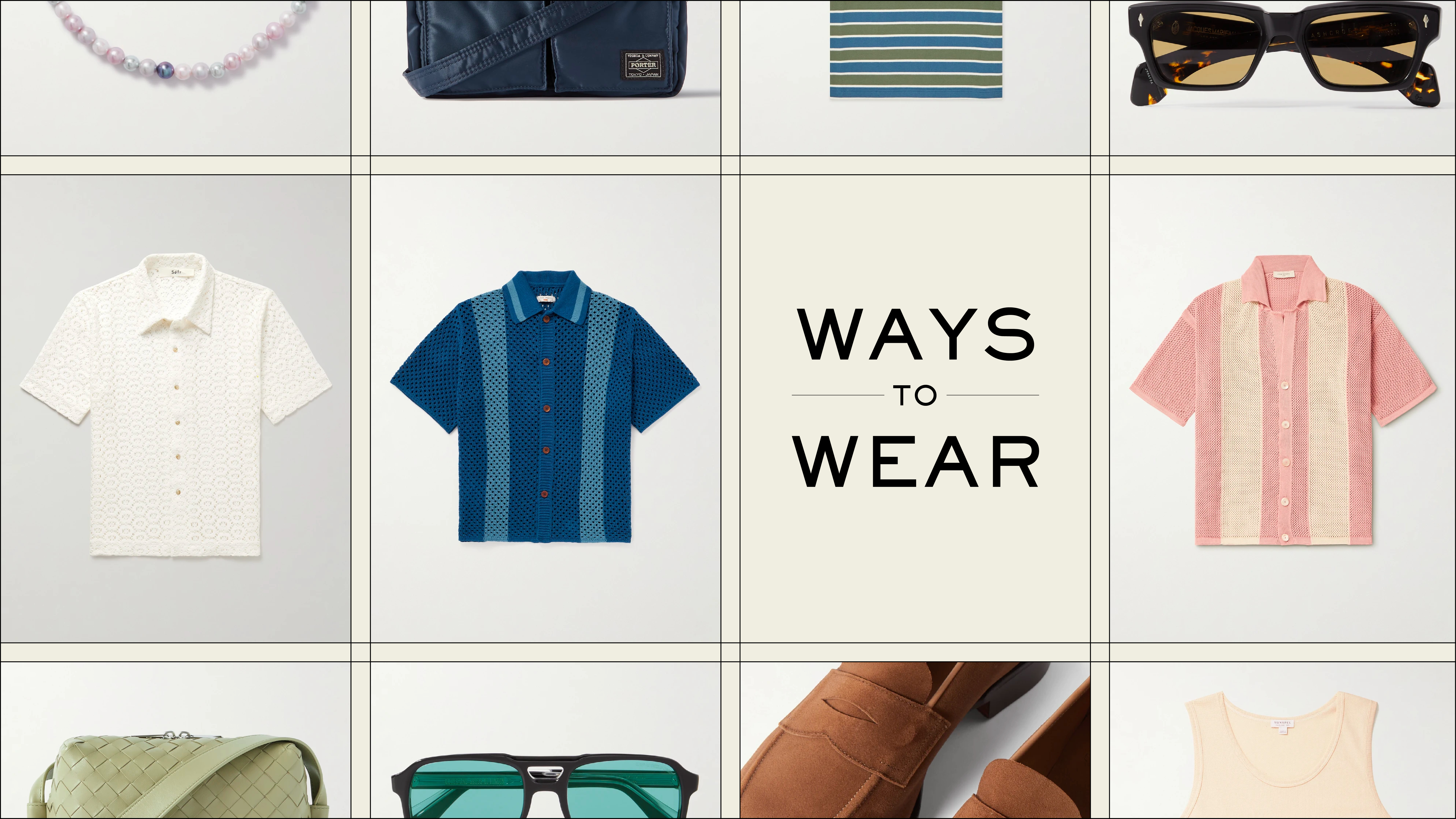 Fashion: Ways To Wear – Crochet Shirts | The Journal | MR PORTER