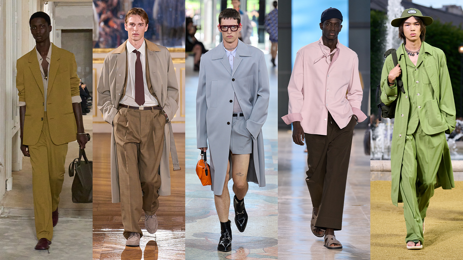 Fashion: Slime Green, Ties And Even Shorter Shorts – The Big Trends At ...