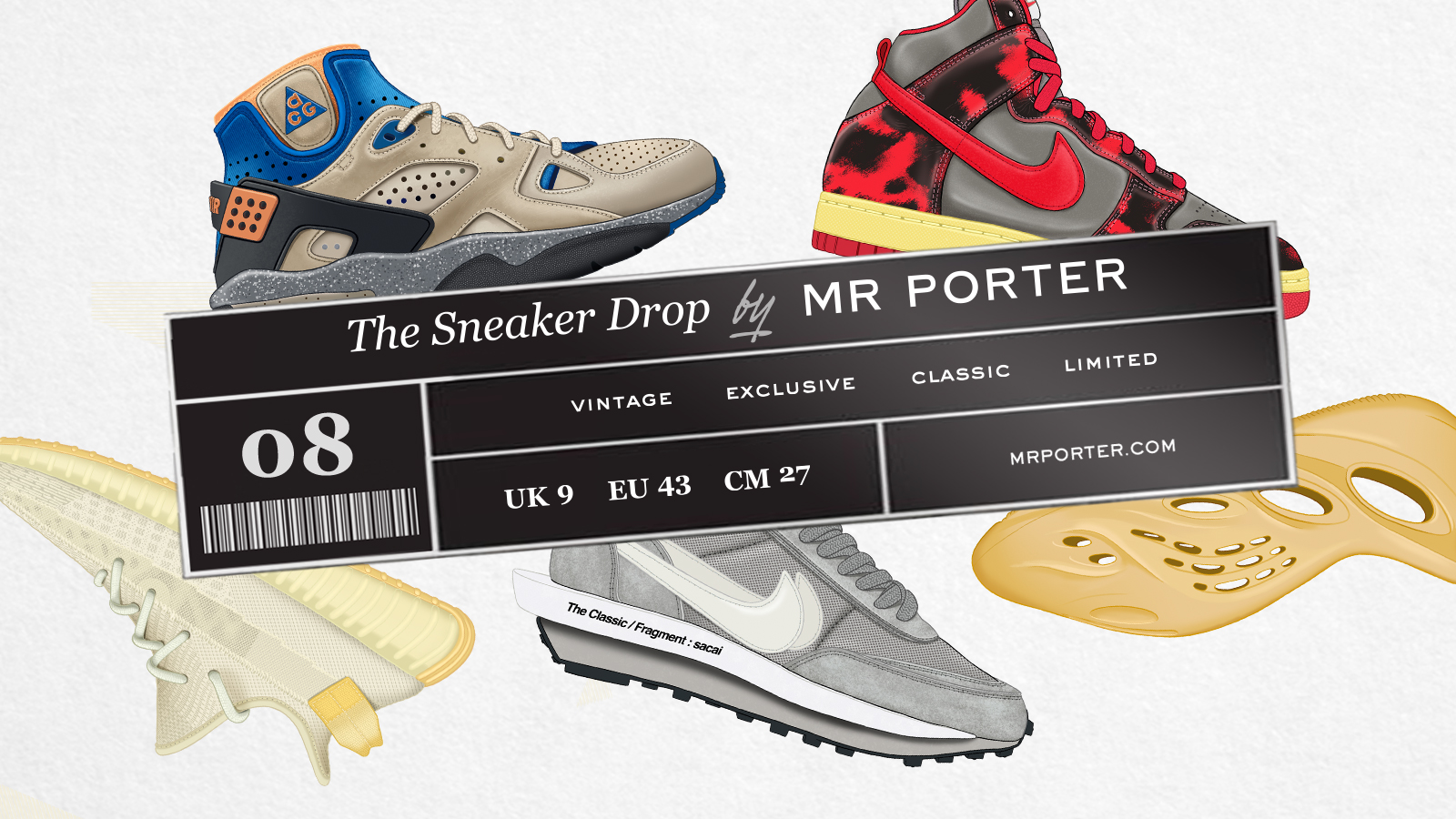The Sneaker Drop: The Latest From Yeezy, Nike, ACG And Fragment X Sacai ...