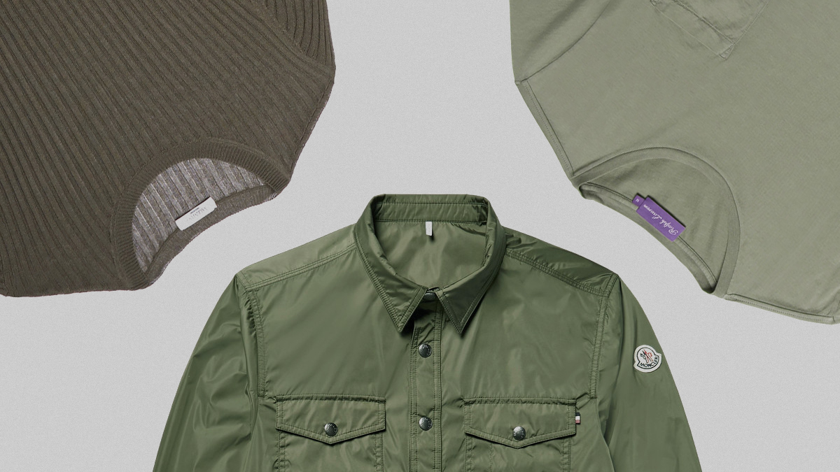 Three Ways To Wear (Spring) Green | The Journal | MR PORTER
