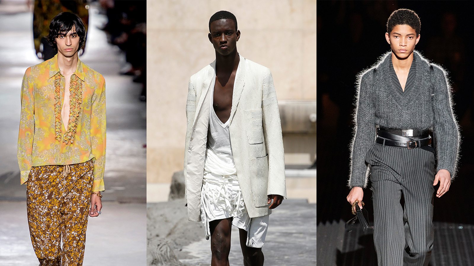 Could the Deep V-Neck Be Making a Return? | The Journal | MR PORTER