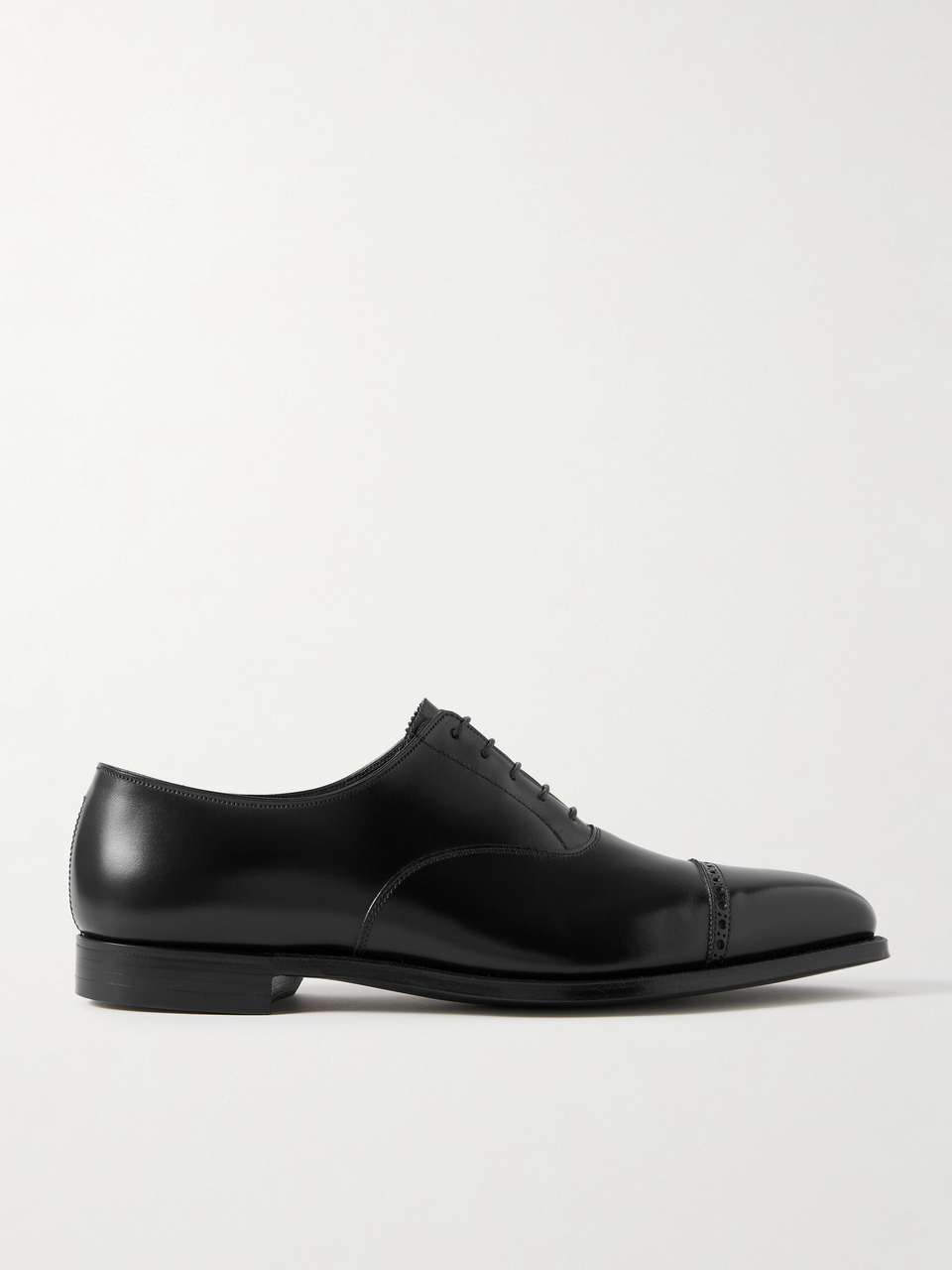 GEORGE CLEVERLEY Charles Cap-Toe Leather Oxford Shoes for Men | MR PORTER