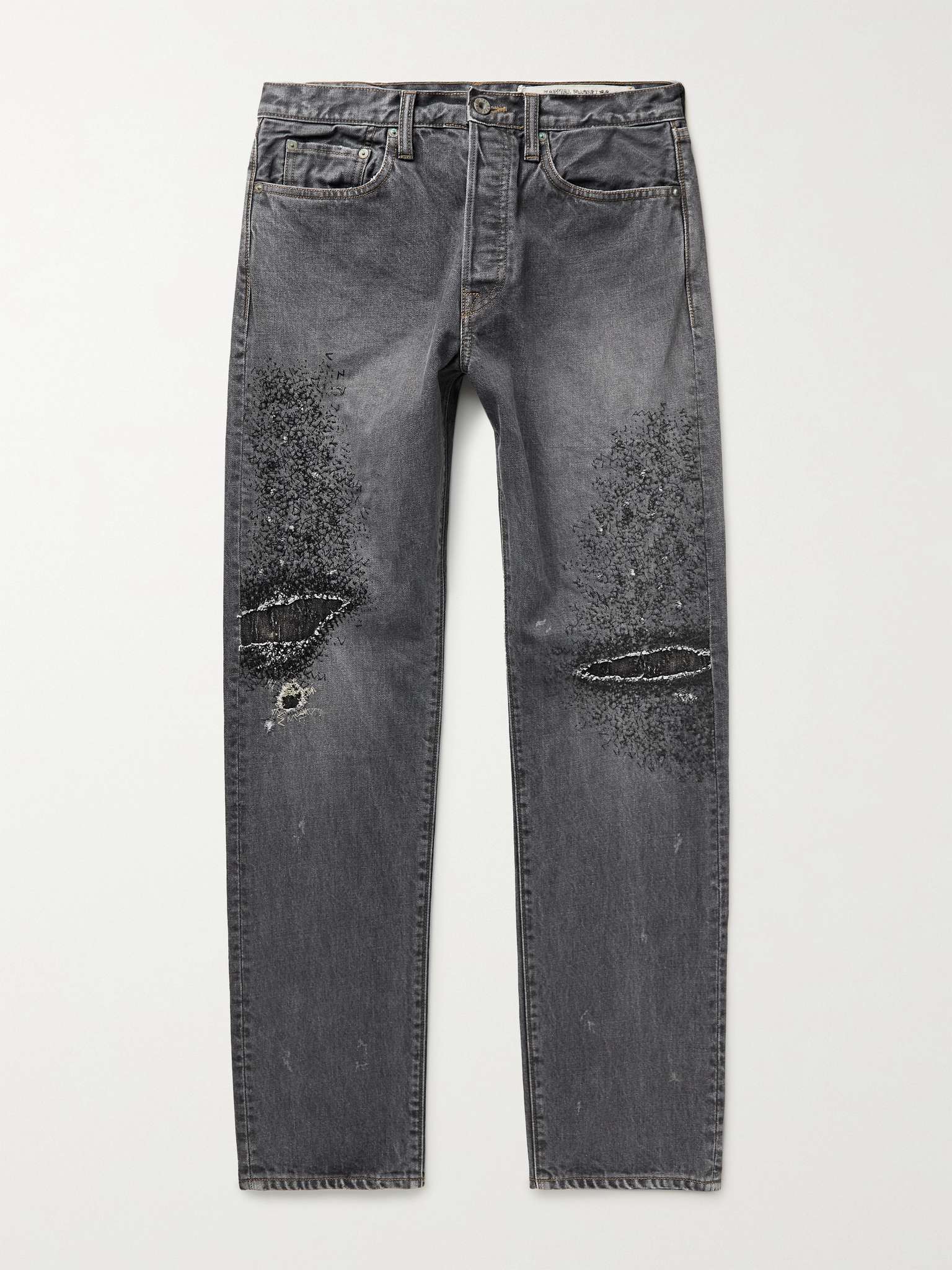 KAPITAL Monkey CISCO Distressed Denim Jeans for Men | MR PORTER