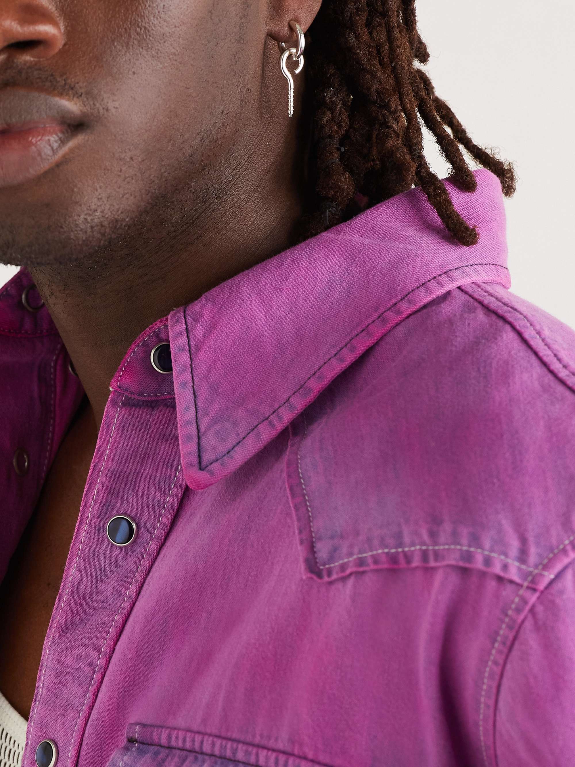 Silver Commodity Lamp Skrew Sterling Silver Hoop Earring | JAM HOMEMADE ...