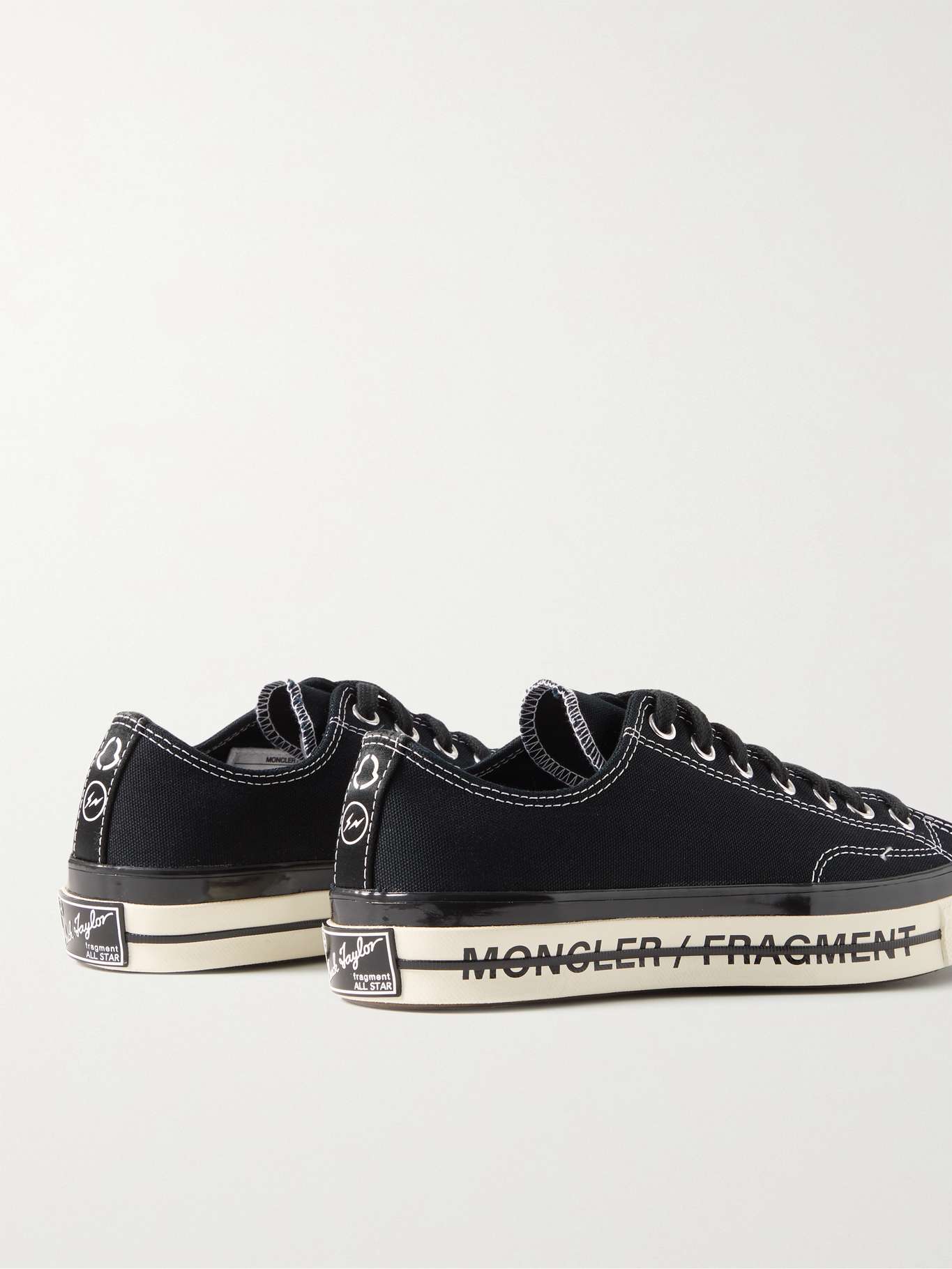 MONCLER + Converse 7 Moncler Fragment Fraylor III Canvas Sneakers for ...