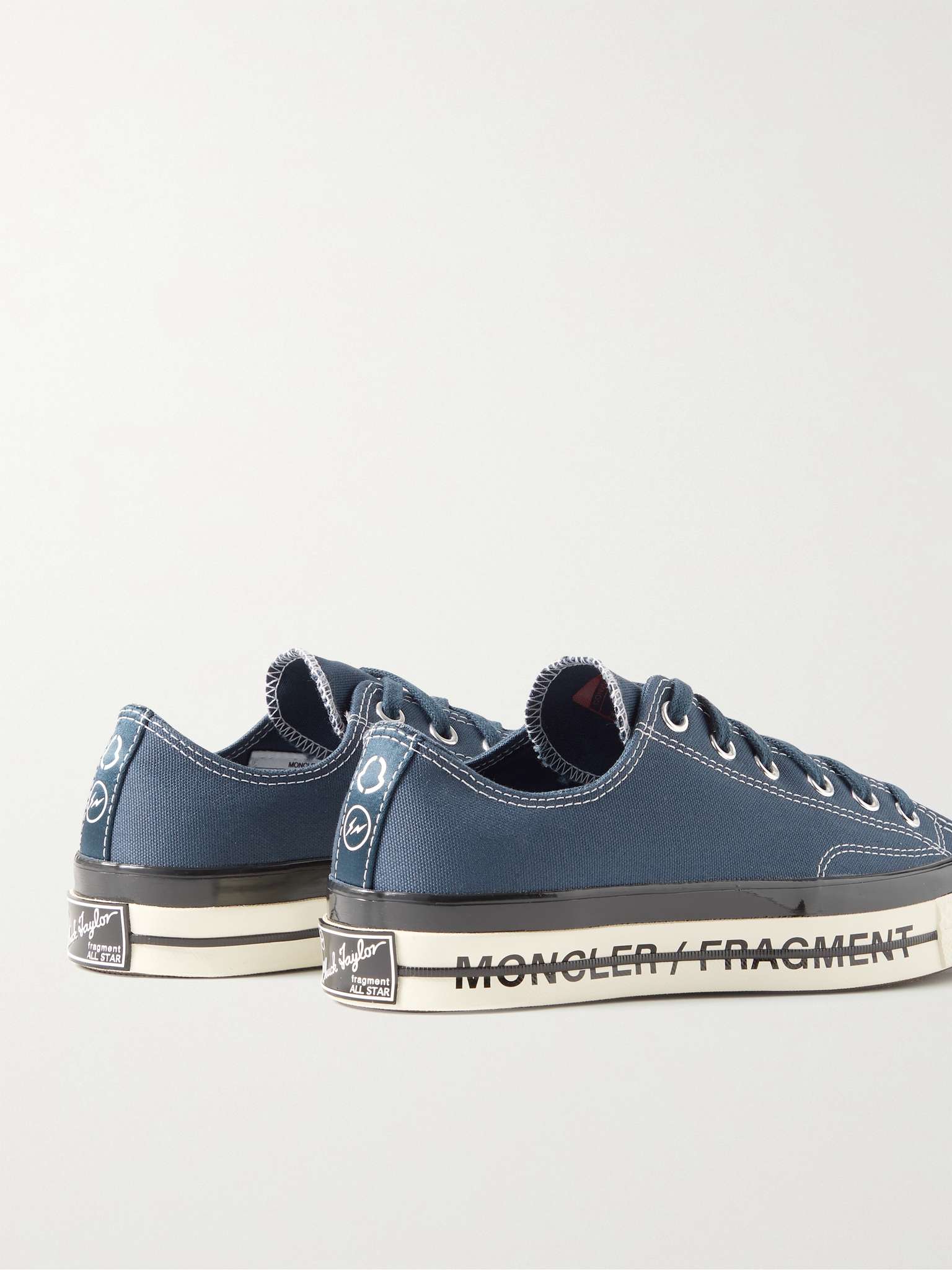 MONCLER + Converse 7 Moncler Fragment Fraylor III Canvas Sneakers for ...