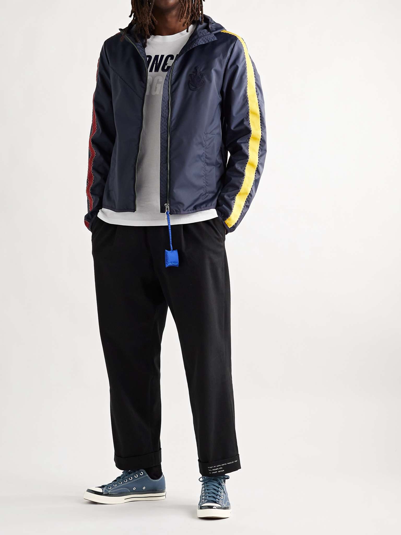 MONCLER + Converse 7 Moncler Fragment Fraylor III Canvas Sneakers for ...