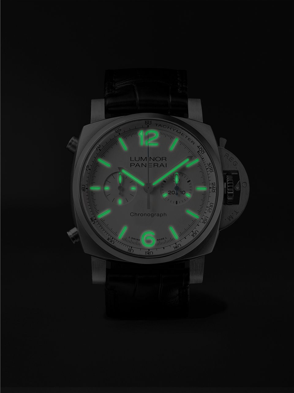 PANERAI Luminor Chrono Automatic Flyback Chronograph 44mm Stainless ...