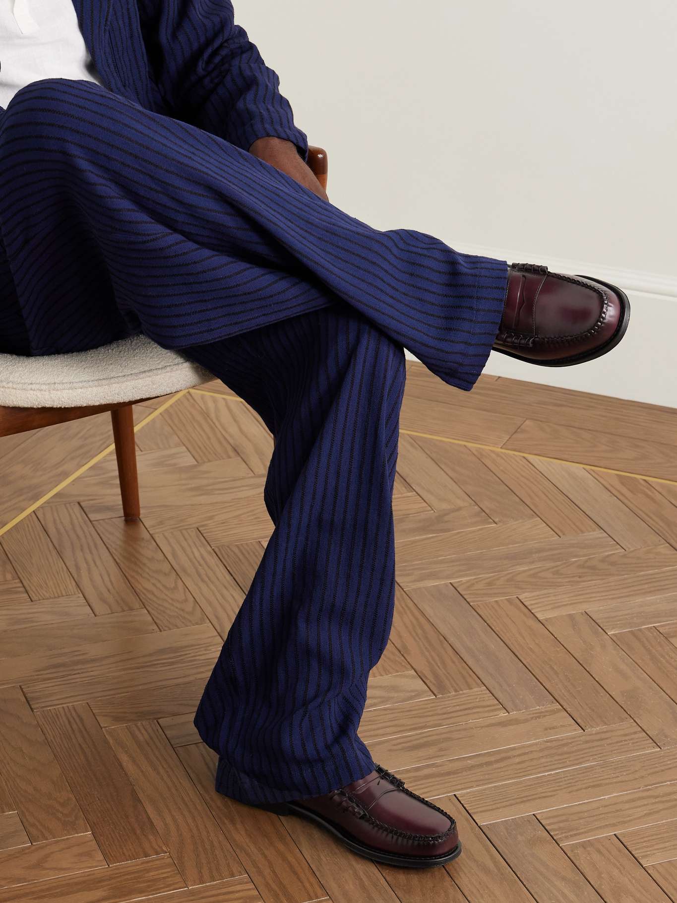 G.H. BASS Weejuns Heritage Larson Leather Penny Loafers for Men | MR PORTER