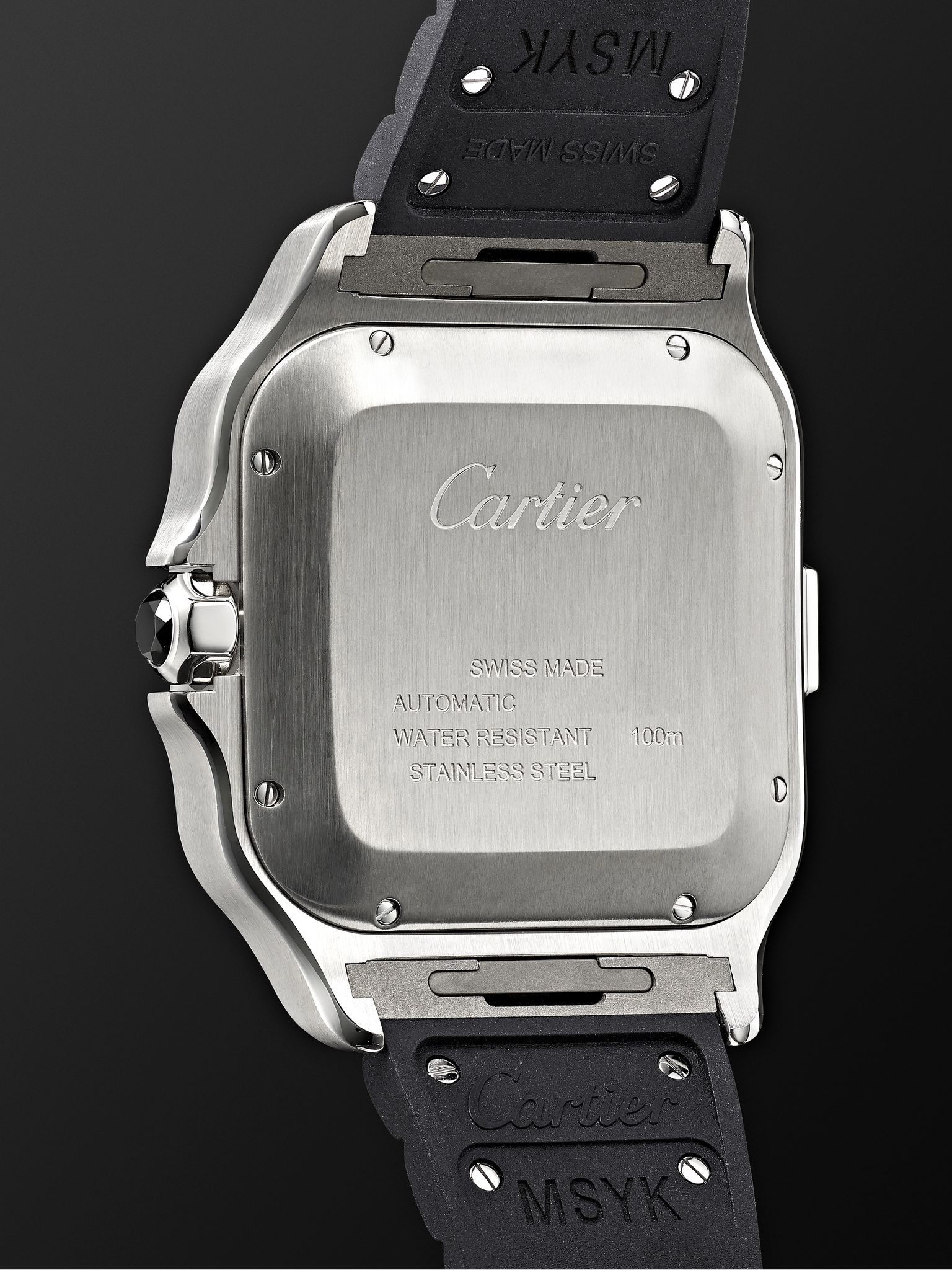 White Santos de Cartier Automatic Chronograph 43.3mm Interchangeable ...