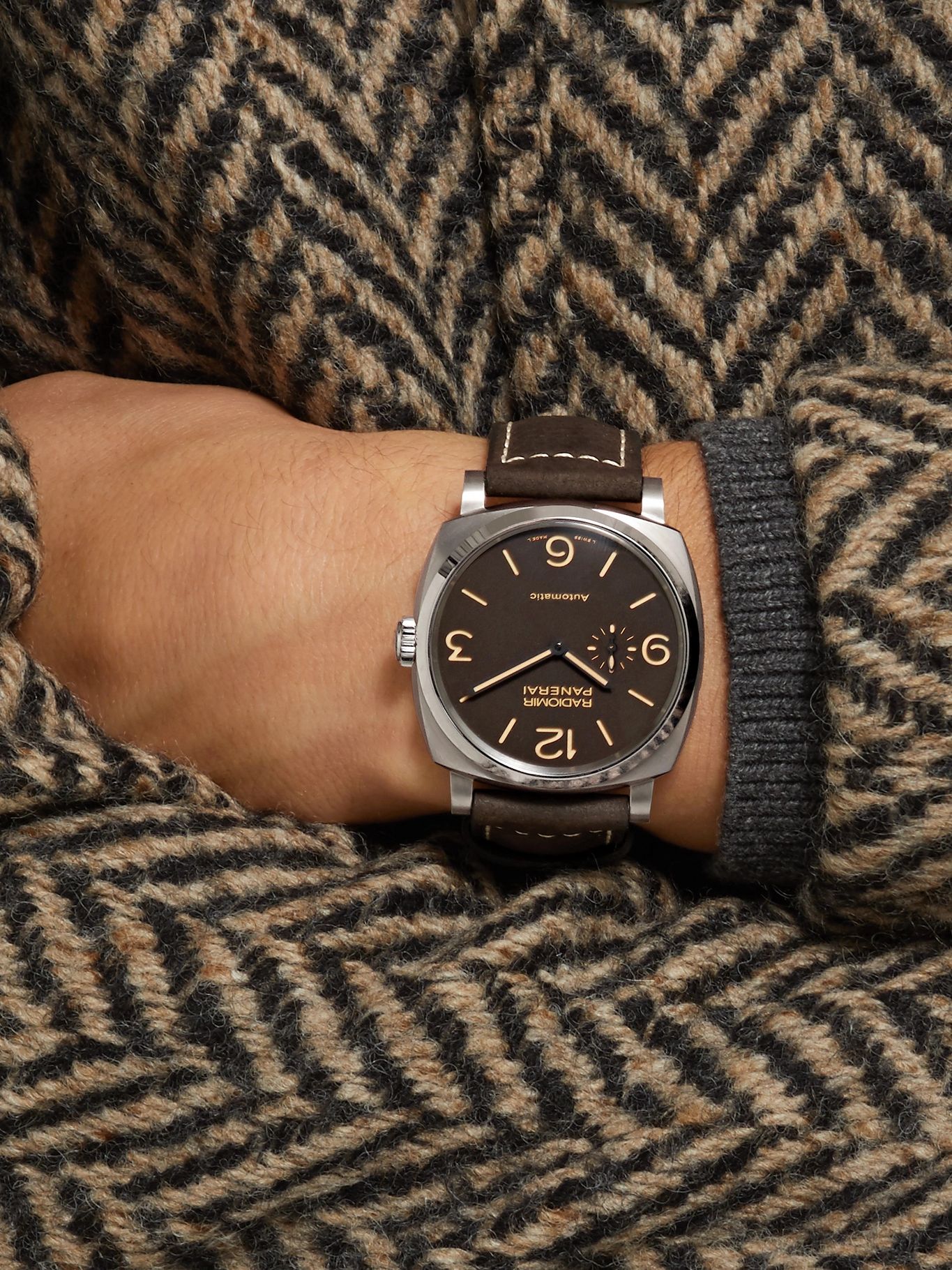 PANERAI Radiomir 1940 3 Days Automatic Titanio 45mm Titanium and ...