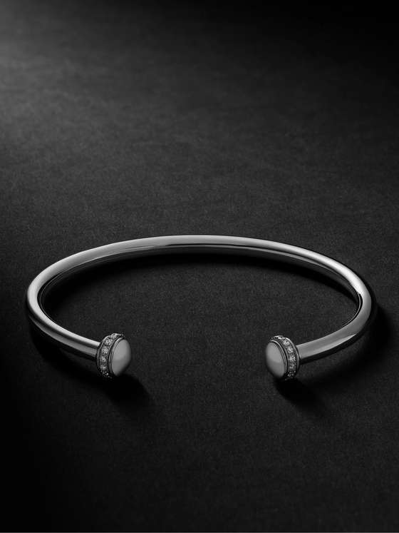 PIAGET Possession 18-Karat White Gold Diamond Cuff for Men | MR PORTER