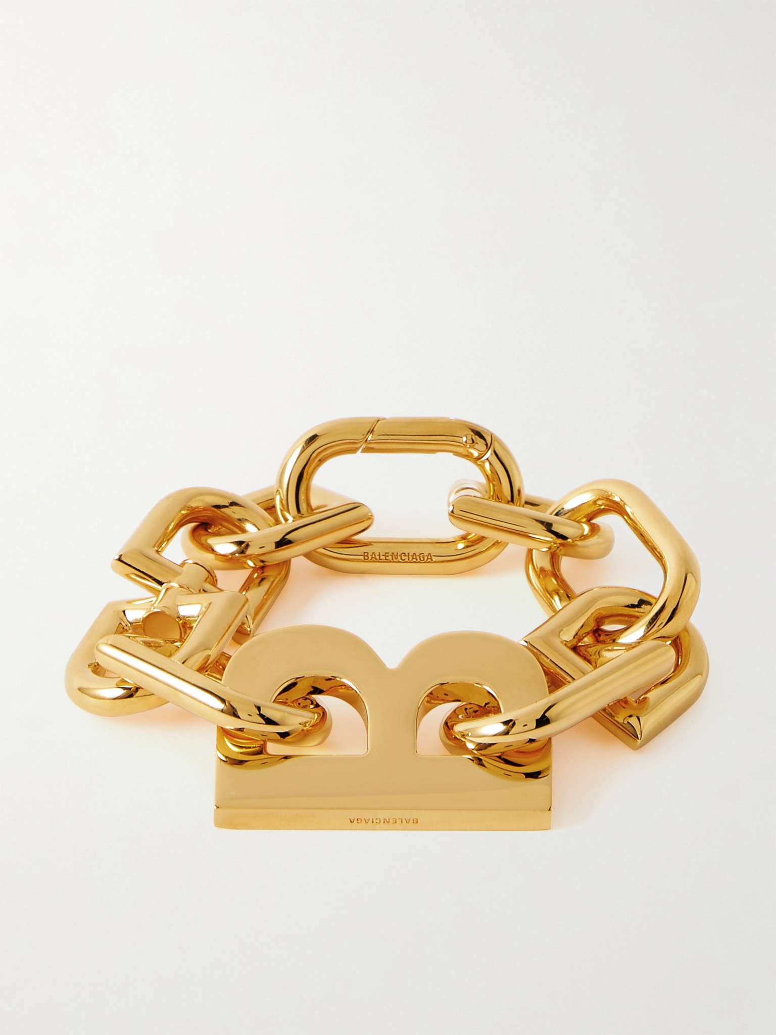 BALENCIAGA Gold-Tone Chain Bracelet for Men | MR PORTER