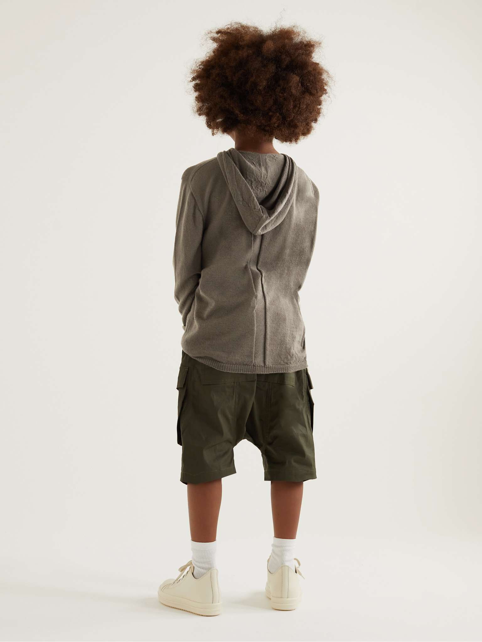 RICK OWENS KIDS Wool Hoodie for Men | MR PORTER