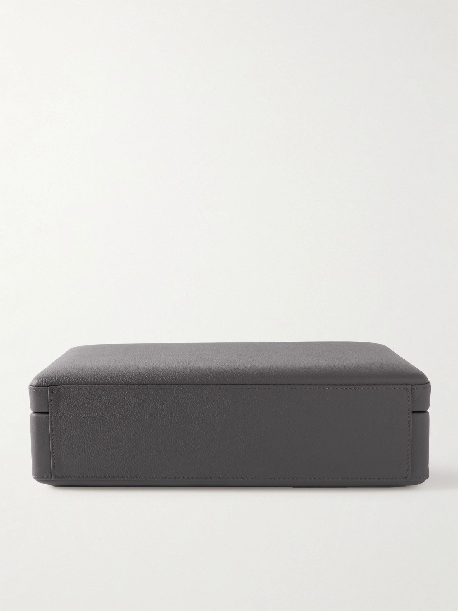 SCATOLA DEL TEMPO Valigetta 4 Full-Grain Leather Watch Box for Men | MR ...