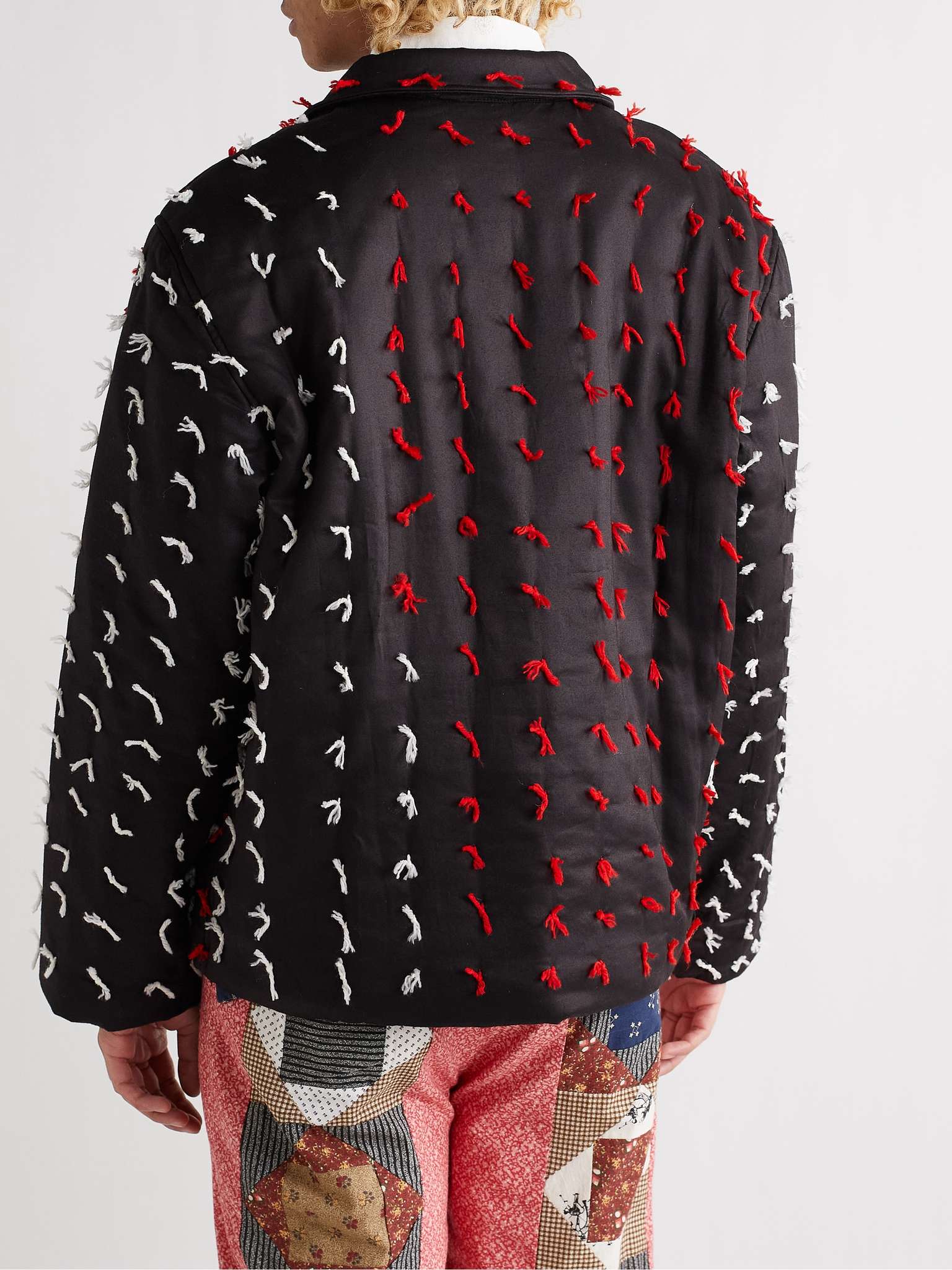 BODE Embroidered TENCEL™-Twill Jacket for Men | MR PORTER