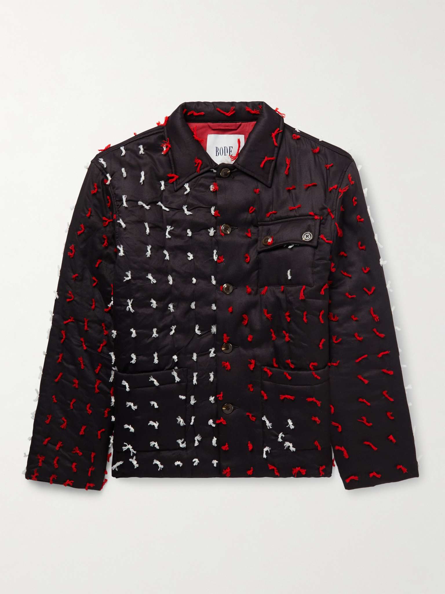 BODE Embroidered TENCEL™-Twill Jacket for Men | MR PORTER