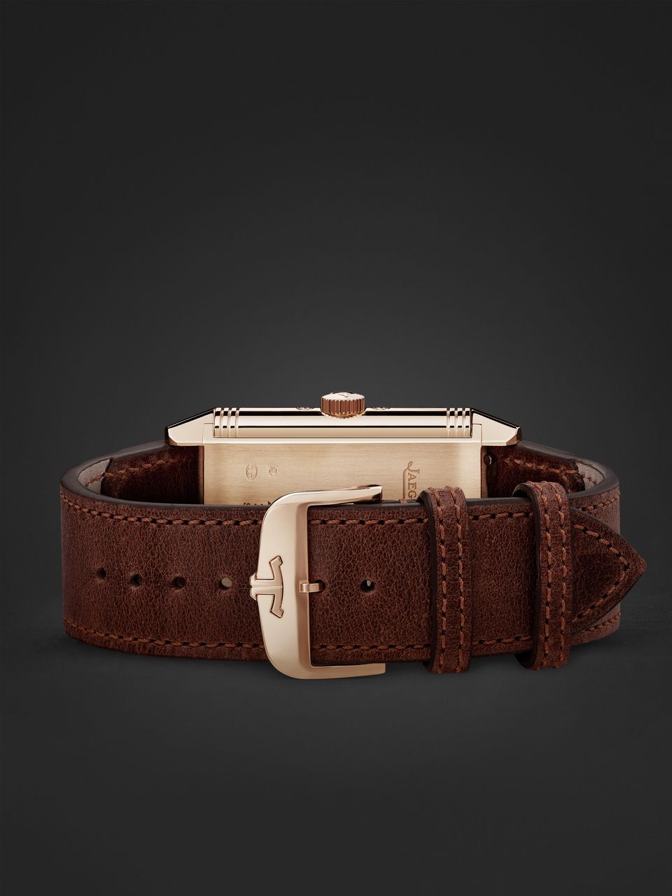 JAEGER LECOULTRE Reverso Tribute Duoface Calendar 49.4mm x 29.9mm 18 ...