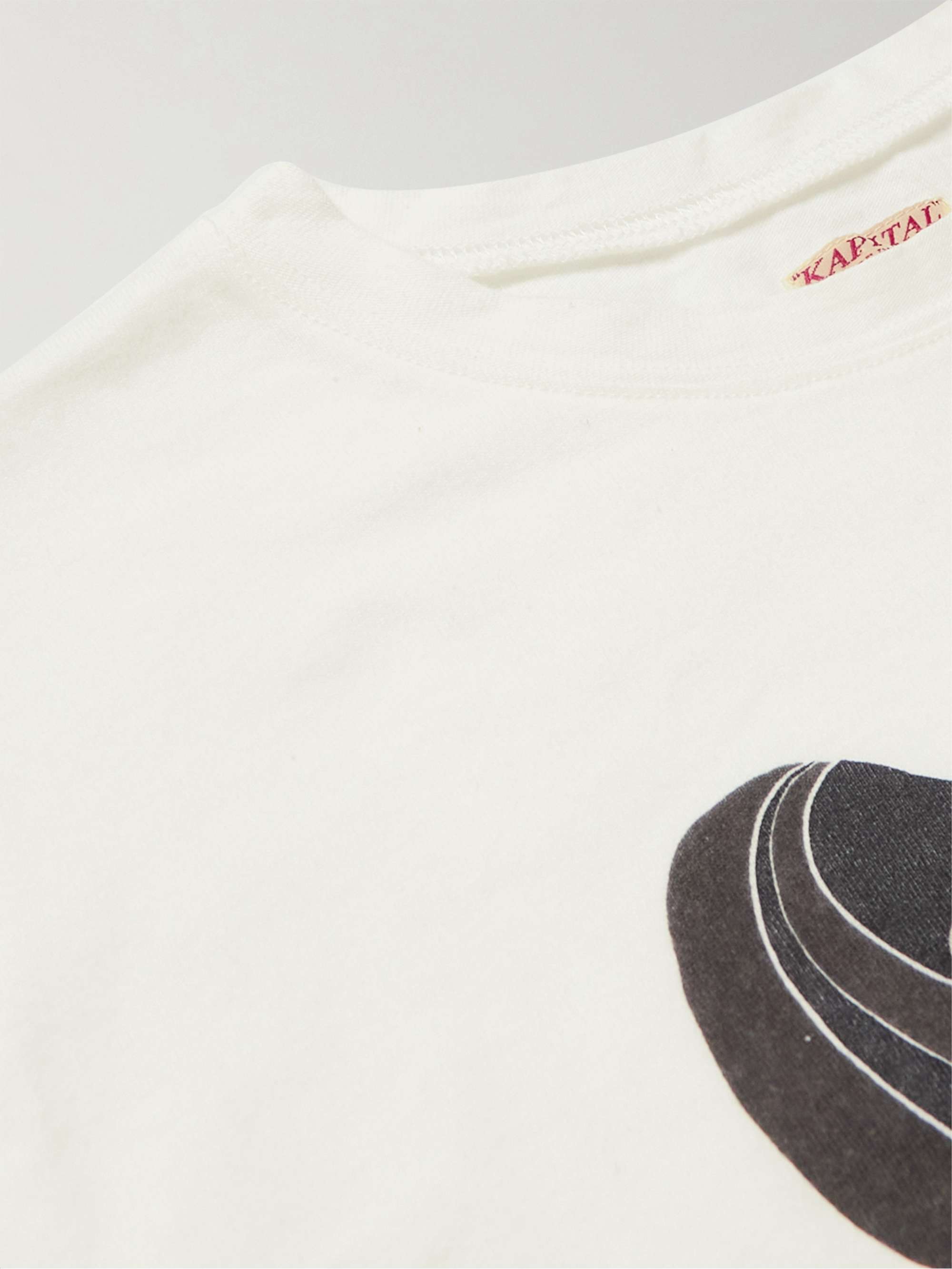 KAPITAL Printed Cotton-Jersey T-Shirt for Men | MR PORTER KAPITAL Printed Cotton-Jersey T-Shirt for Men | MR PORTER