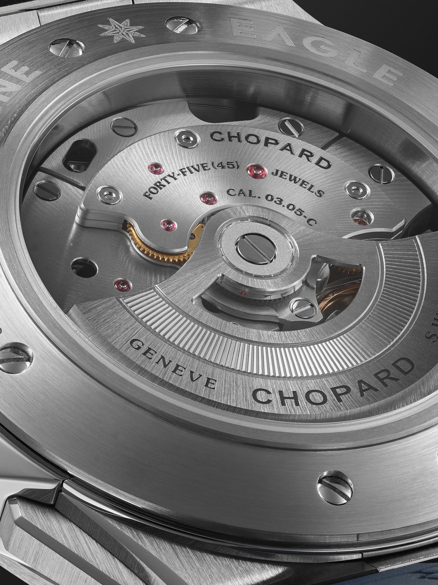 CHOPARD Alpine Eagle XL Chrono Automatic 44mm Lucent Steel and Rubber Watch, Ref. No. 298609 ...