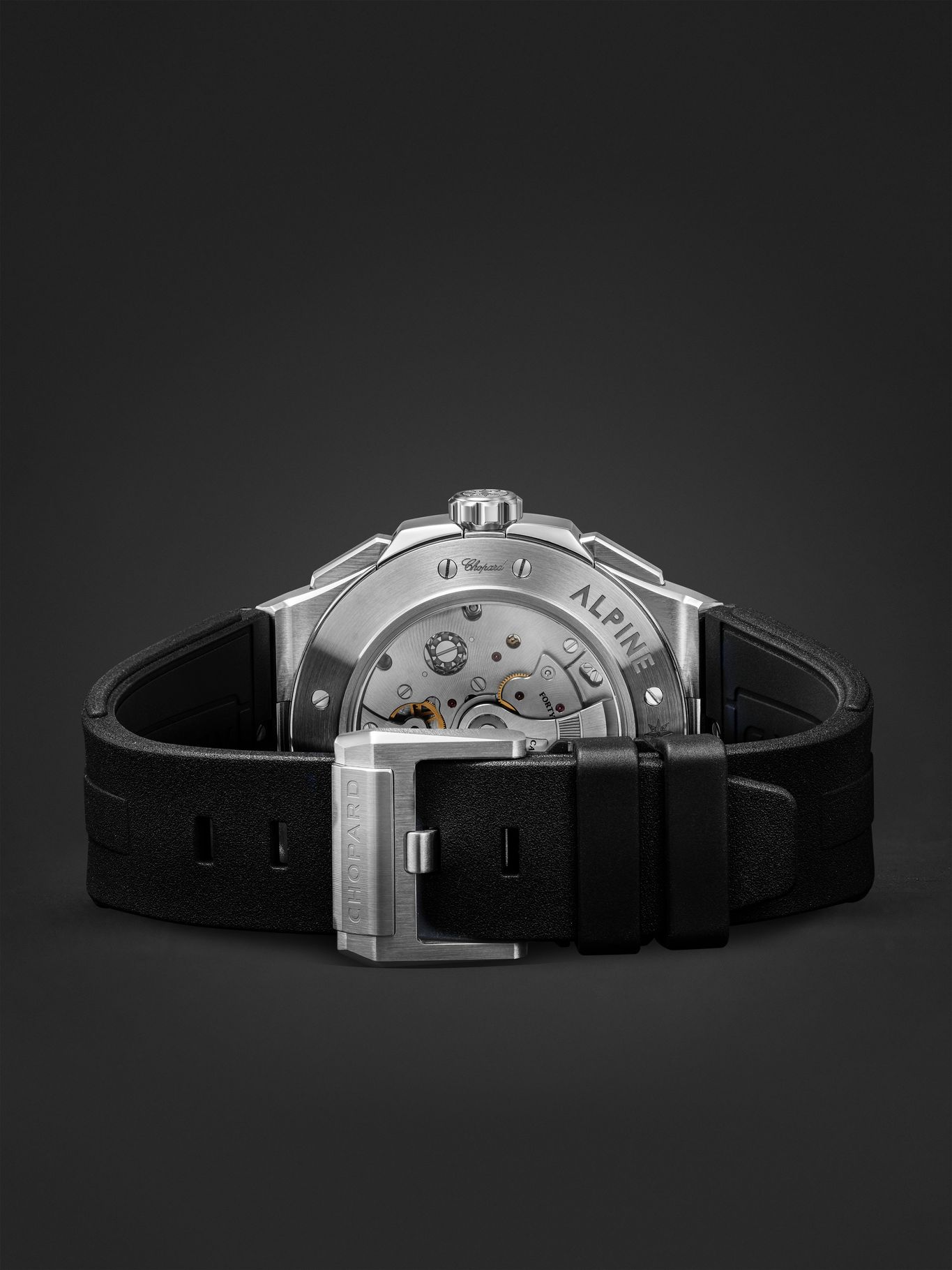 CHOPARD Alpine Eagle XL Chrono Automatic 44mm Lucent Steel and Rubber ...