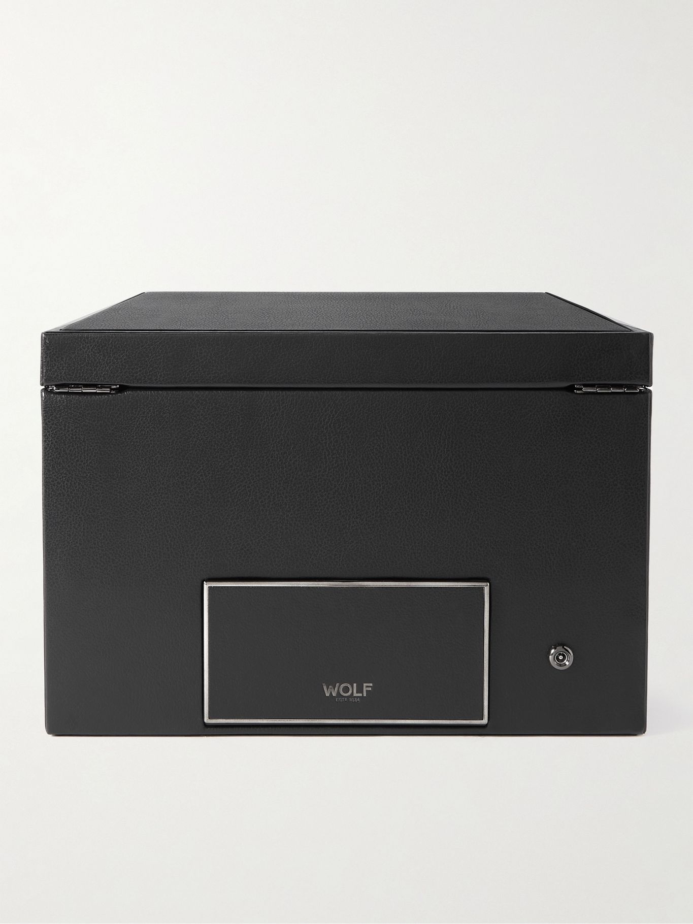 WOLF Pebble-Grain Vegan Leather Double Watch-Winder for Men | MR PORTER