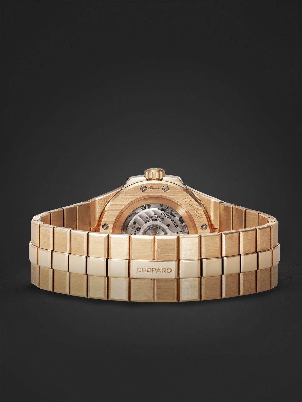 CHOPARD Alpine Eagle Automatic 36mm Brushed 18-Karat Rose Gold Watch, Ref. No. 295370-5001 for ...