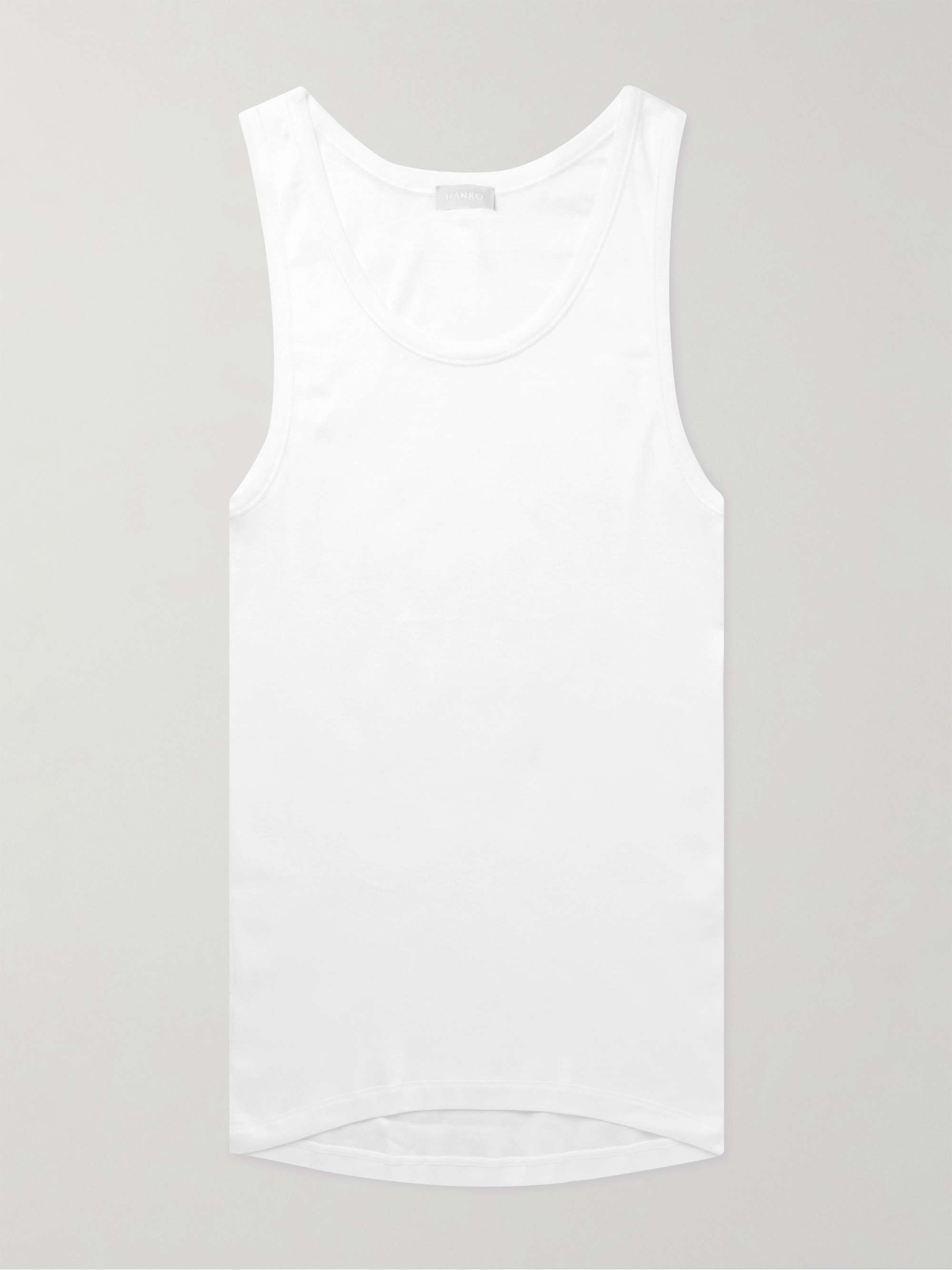 Blank White Tank Top Men