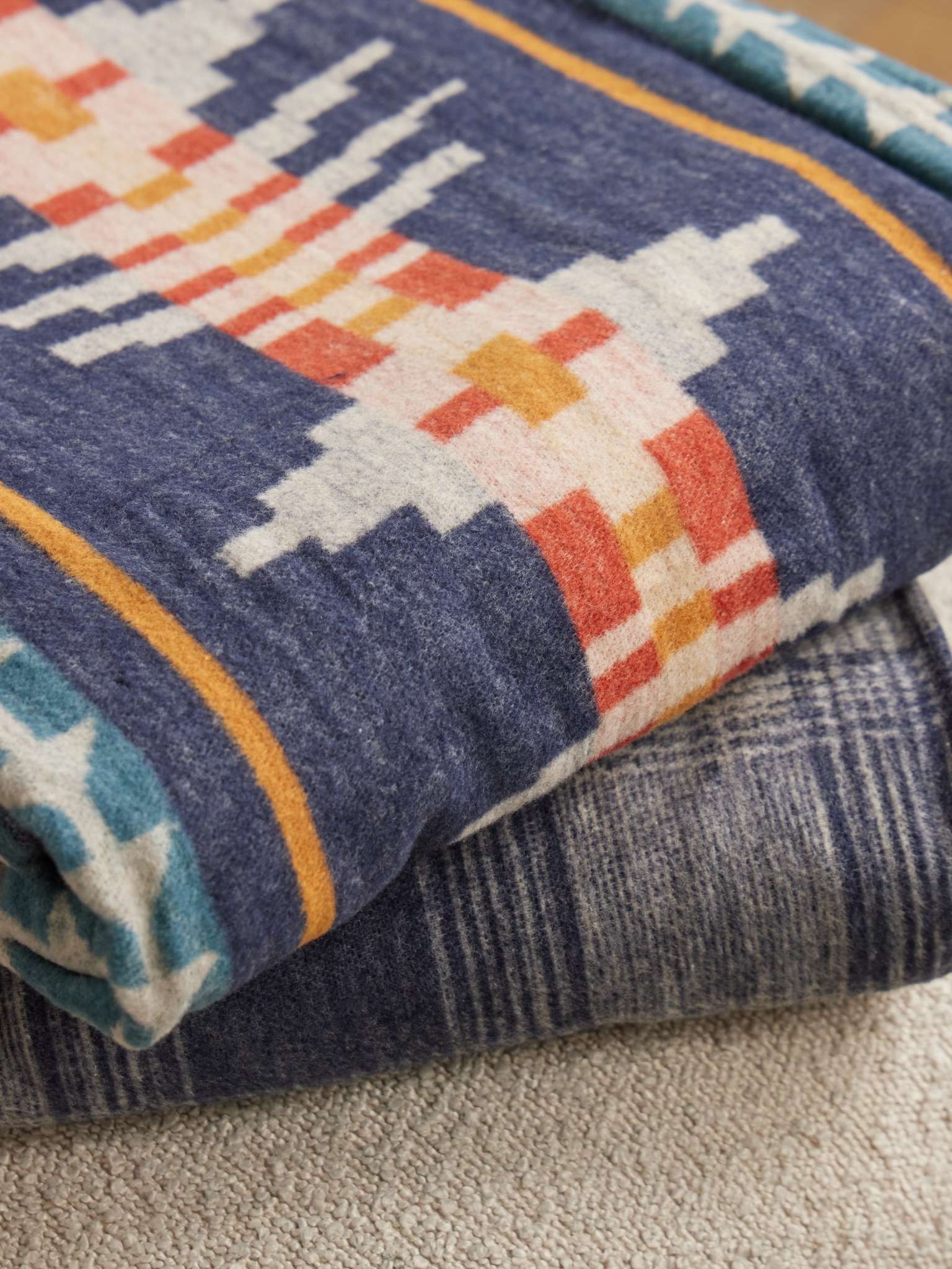 PENDLETON Set of Two Cotton-Jacquard Blankets for Men | MR PORTER