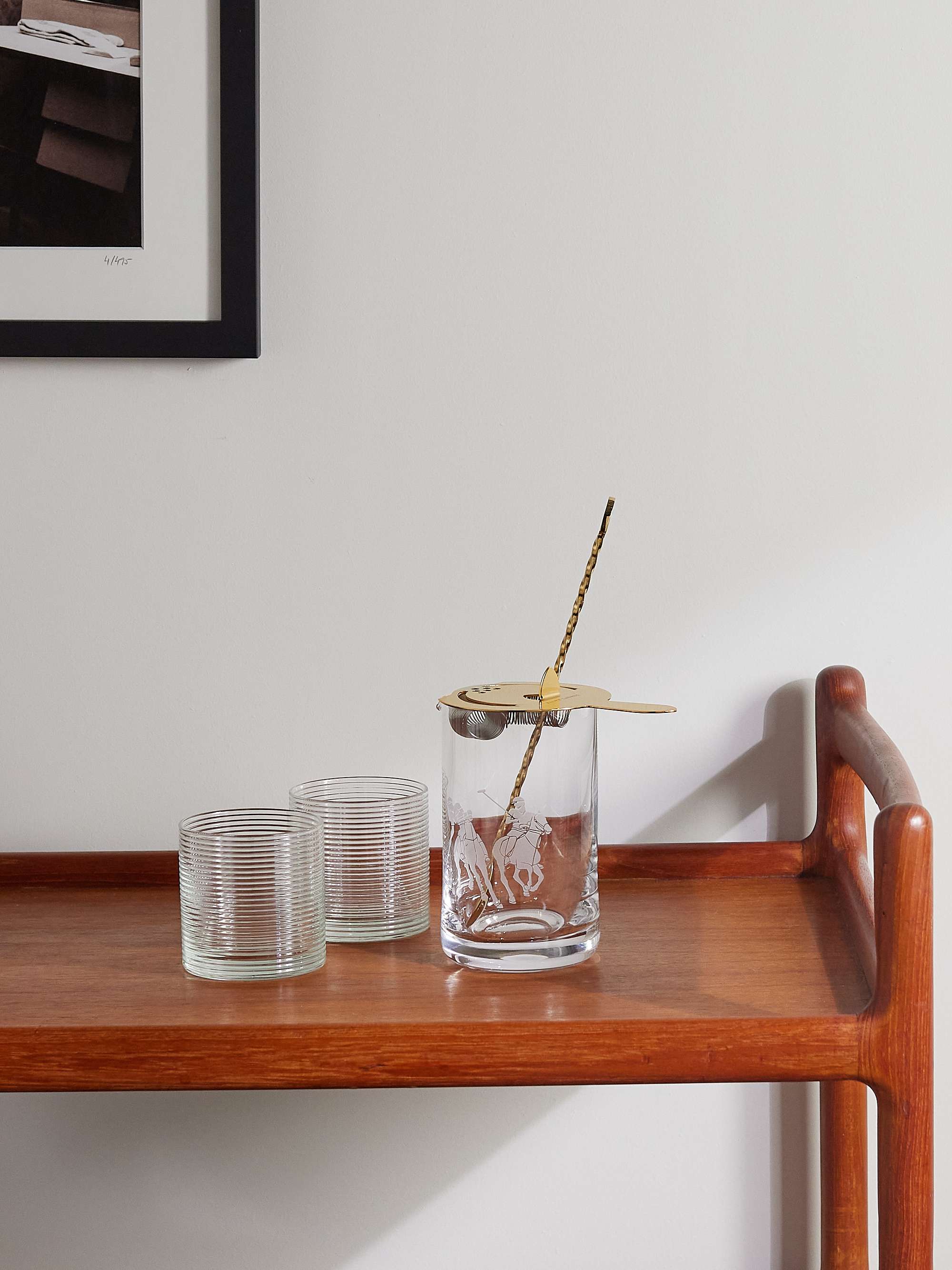 RALPH LAUREN HOME Garrett Crystal and Gold-Tone Mixing Set for Men | MR ...