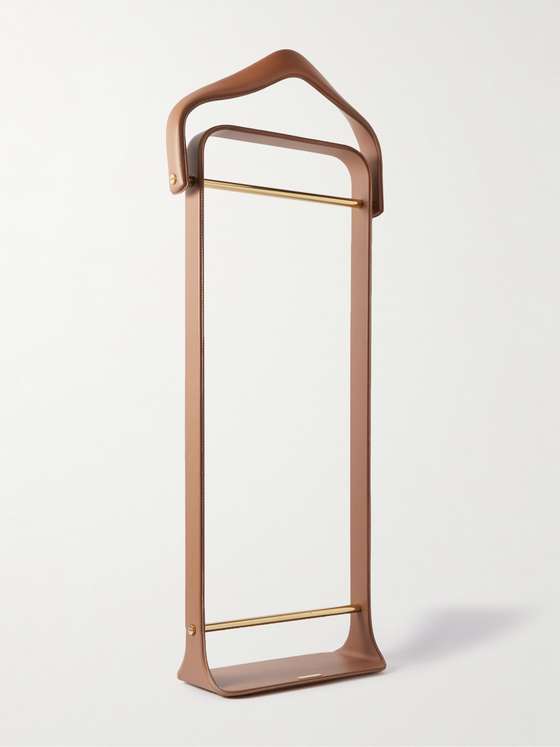 RALPH LAUREN HOME Brennan Leather and Gold-Tone Valet for Men | MR PORTER