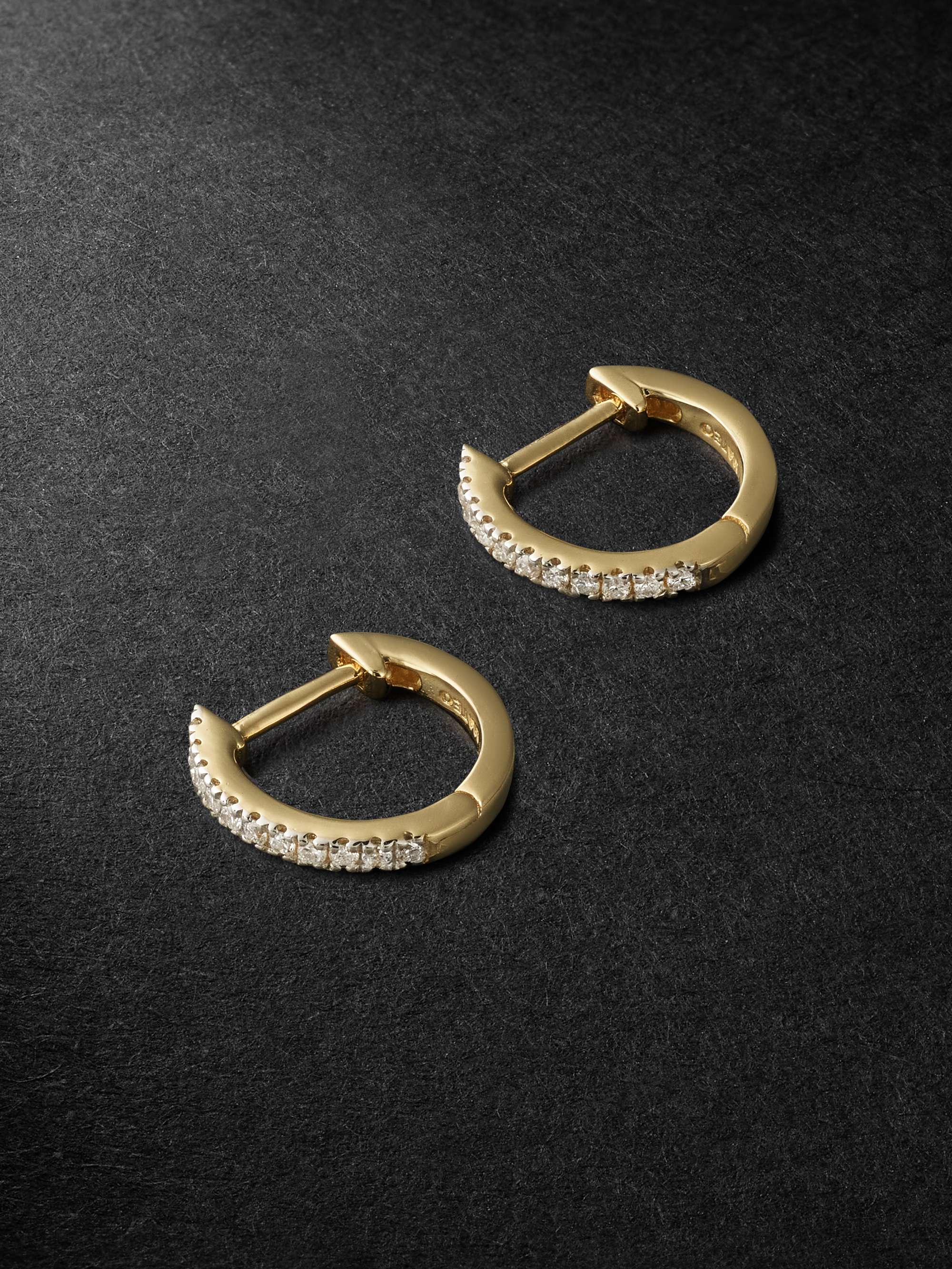 Diamond Hoop Earrings For Men