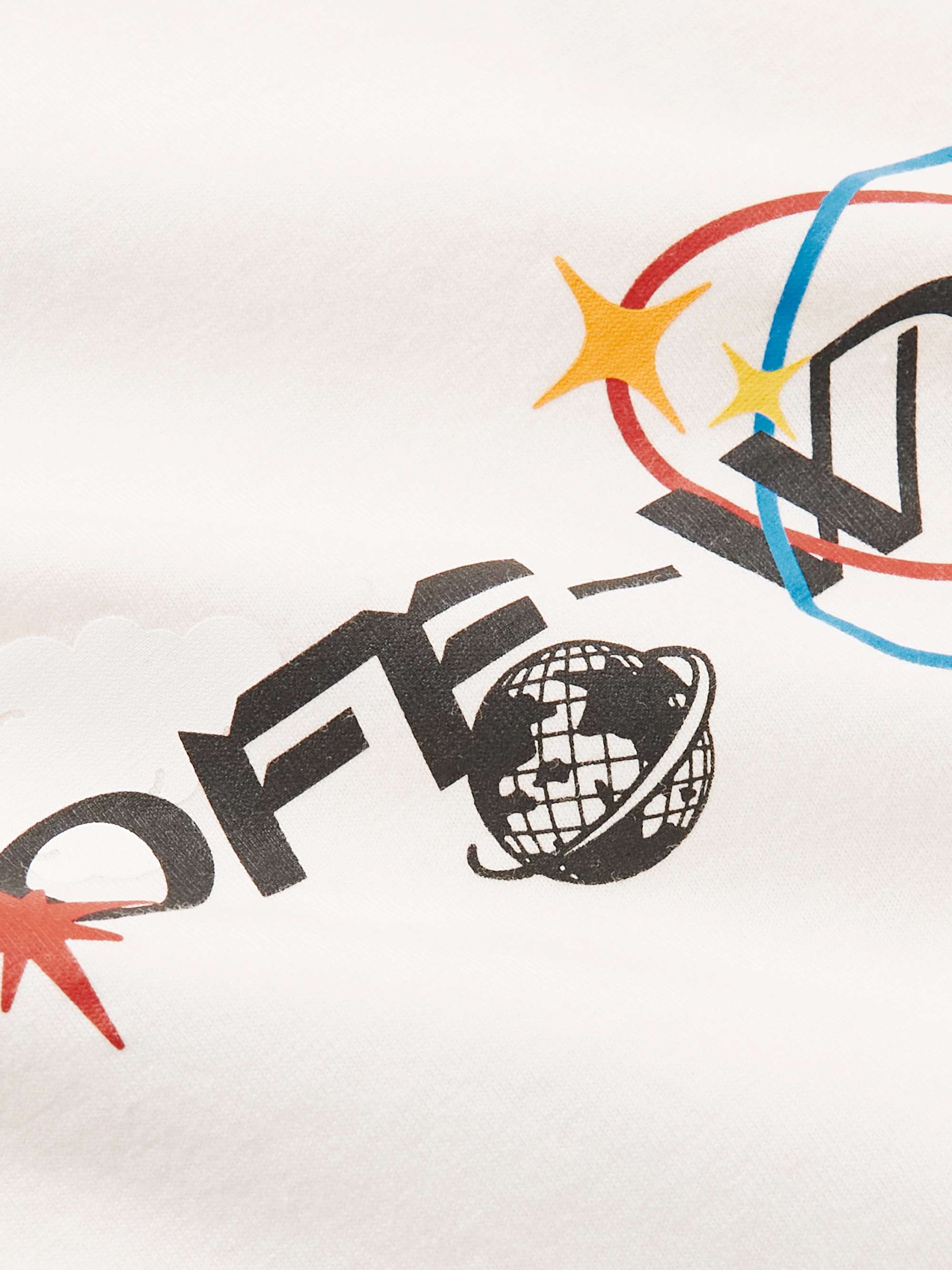 Off-white Logo-Print Cotton-Jersey T-Shirt | OFF-WHITE™ KIDS | MR PORTER