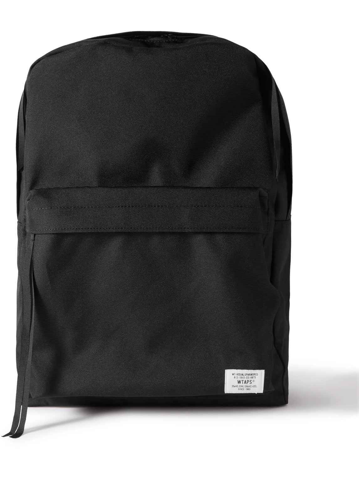 Wtaps Logo-appliquéd Cordura® Backpack In Black | ModeSens