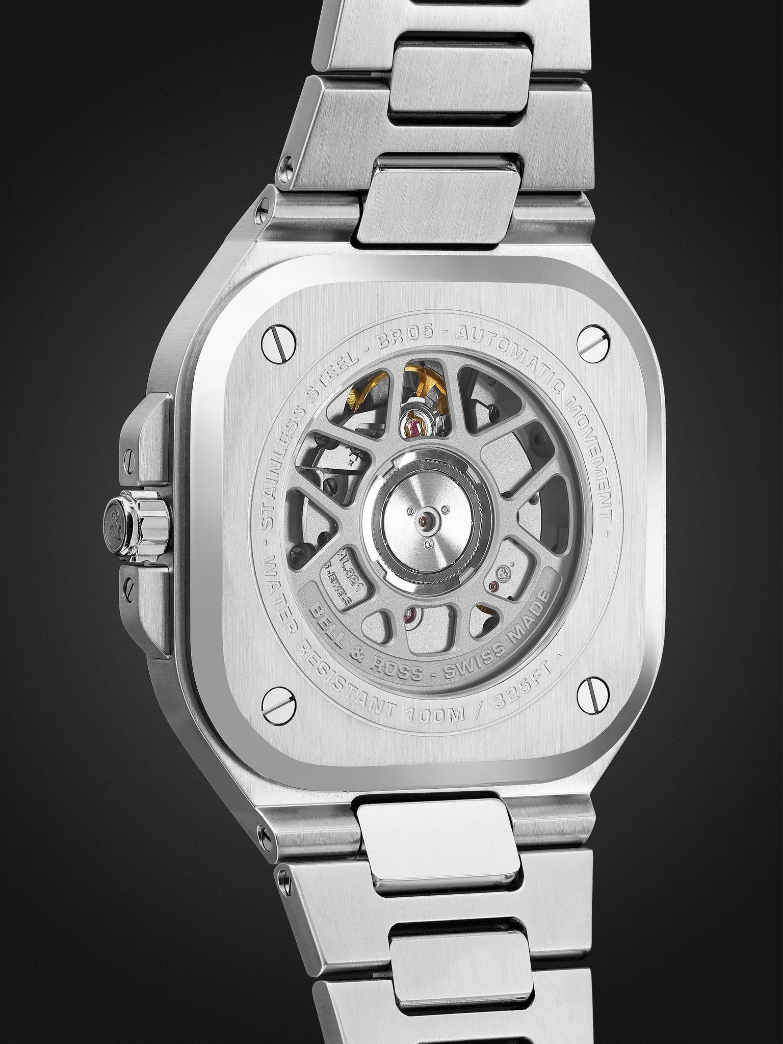 BELL & ROSS BR 05 Automatic 40mm Stainless Steel Watch, Ref. No. BR05A ...