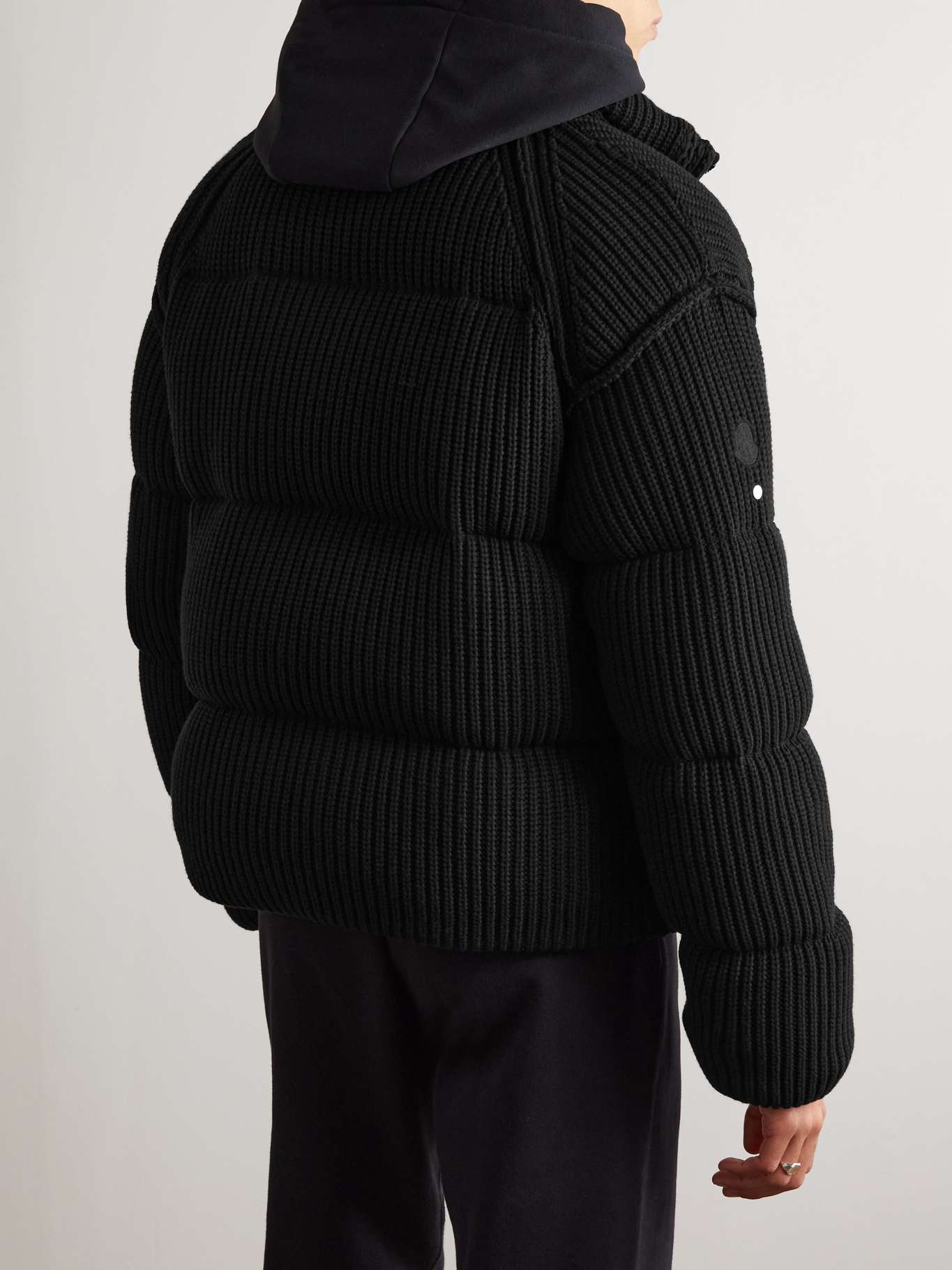 MONCLER GENIUS 6 Moncler 1017 ALYX 9SM Quilted Ribbed-Knit Down Jacket ...