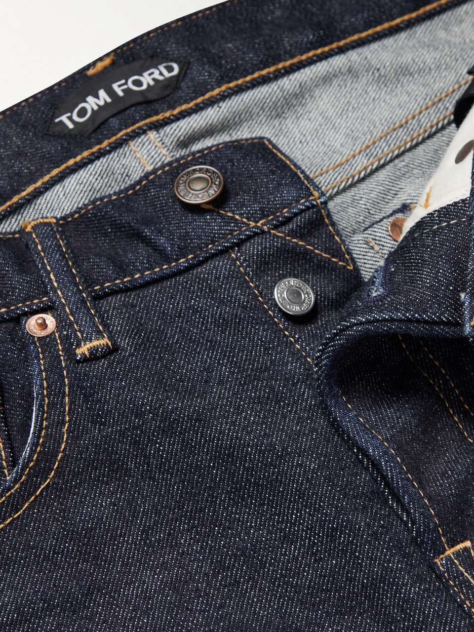 TOM FORD Skinny-Fit Selvedge Jeans for Men | MR PORTER