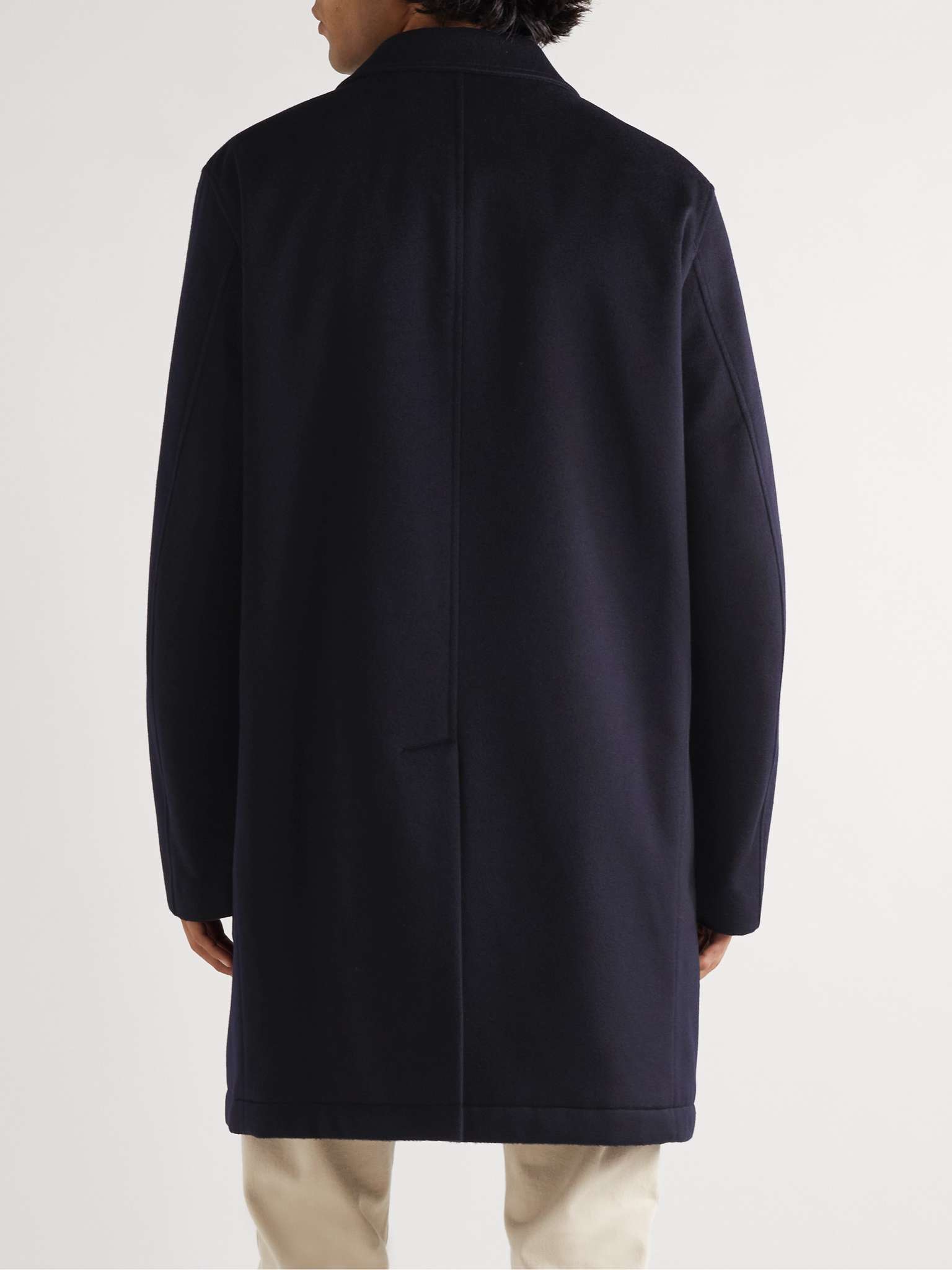 LORO PIANA Murray Storm System Cashmere-Felt Coat for Men | MR PORTER