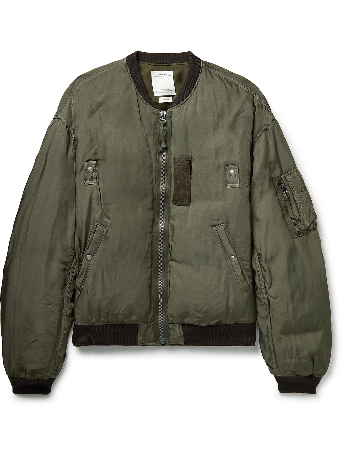 Visvim - Thorson Twill Down Blouson Jacket - Men - Green - 2 for Men