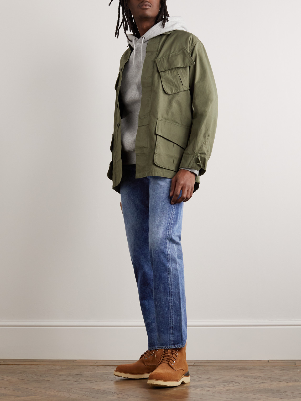 Visvim Social Sculpture Straight-leg Jeans In Blue | ModeSens